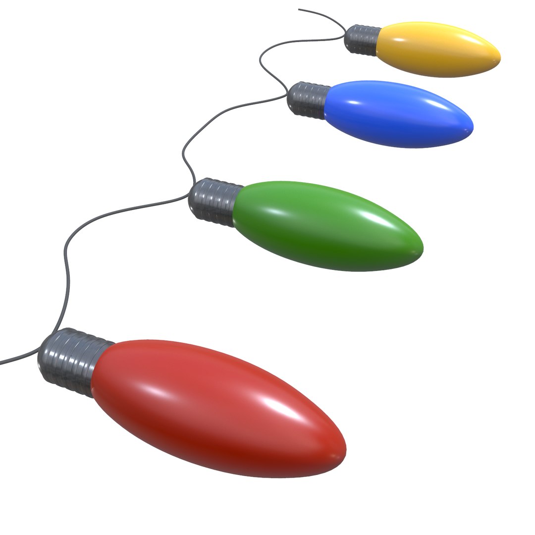 Christmas Light 3D Model - TurboSquid 1656343