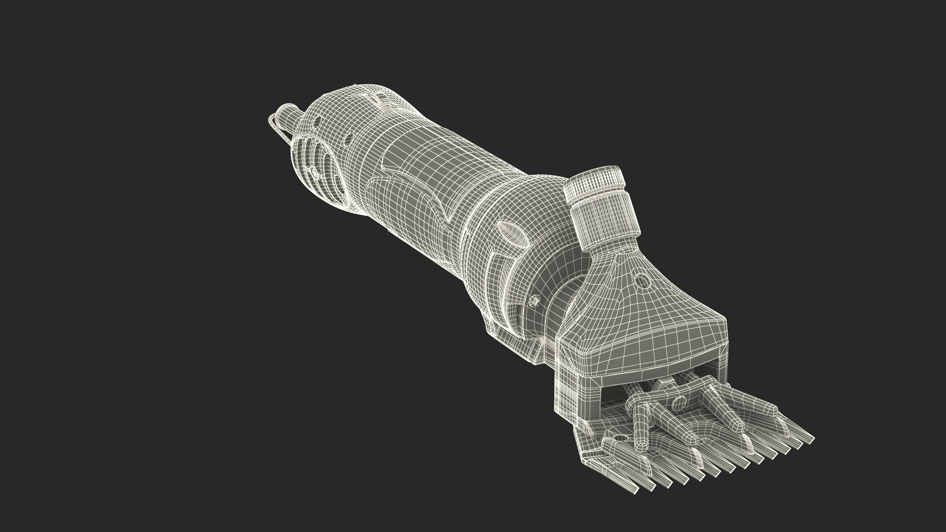 3D Electric Sheep Shearing Machine With Vent Holes Orange - TurboSquid ...