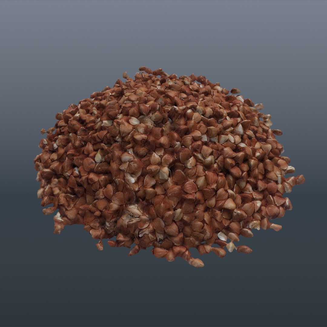 3d Buckwheat Model