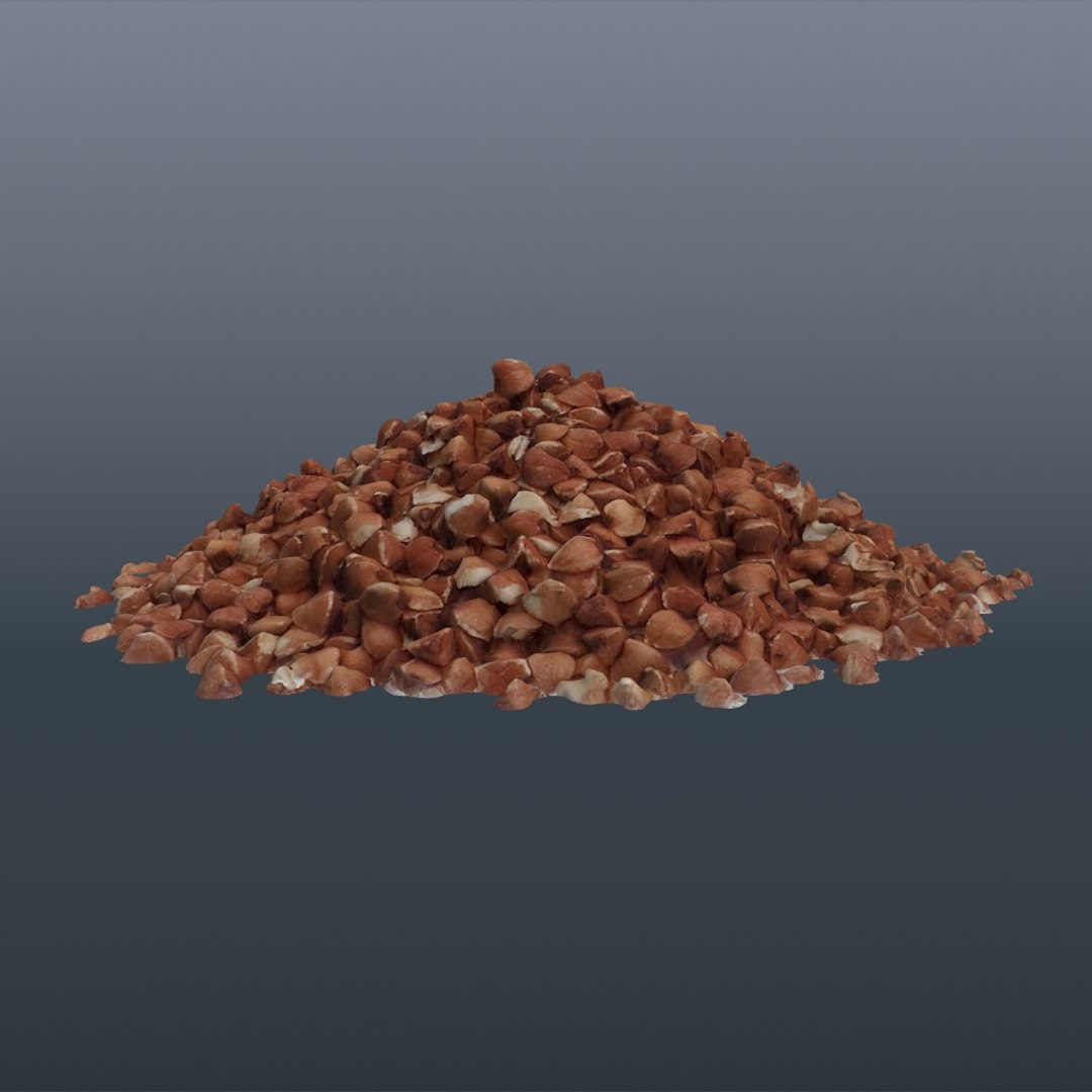 3d Buckwheat Model
