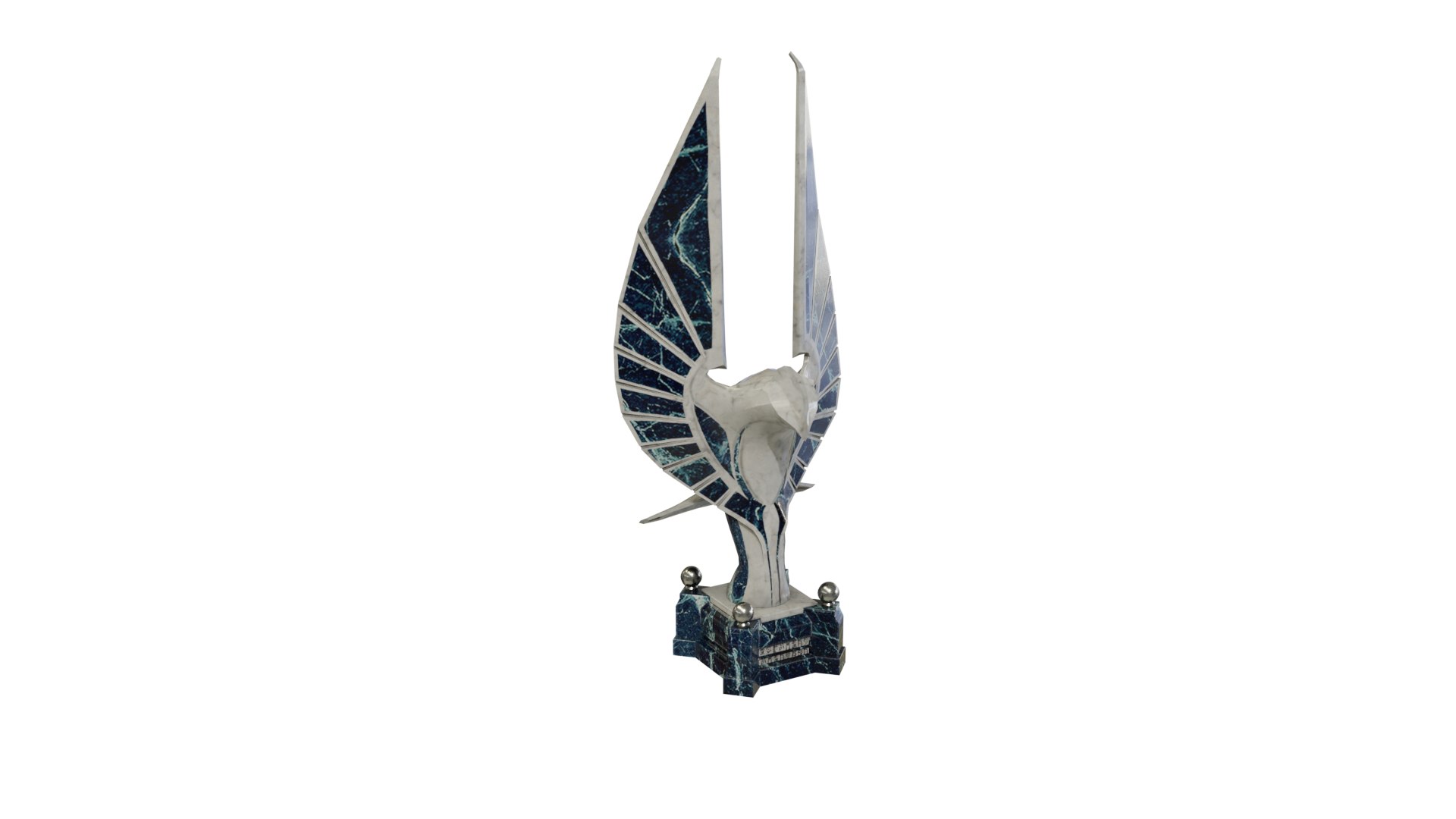 Trophy Condor Statue Model - TurboSquid 2246930