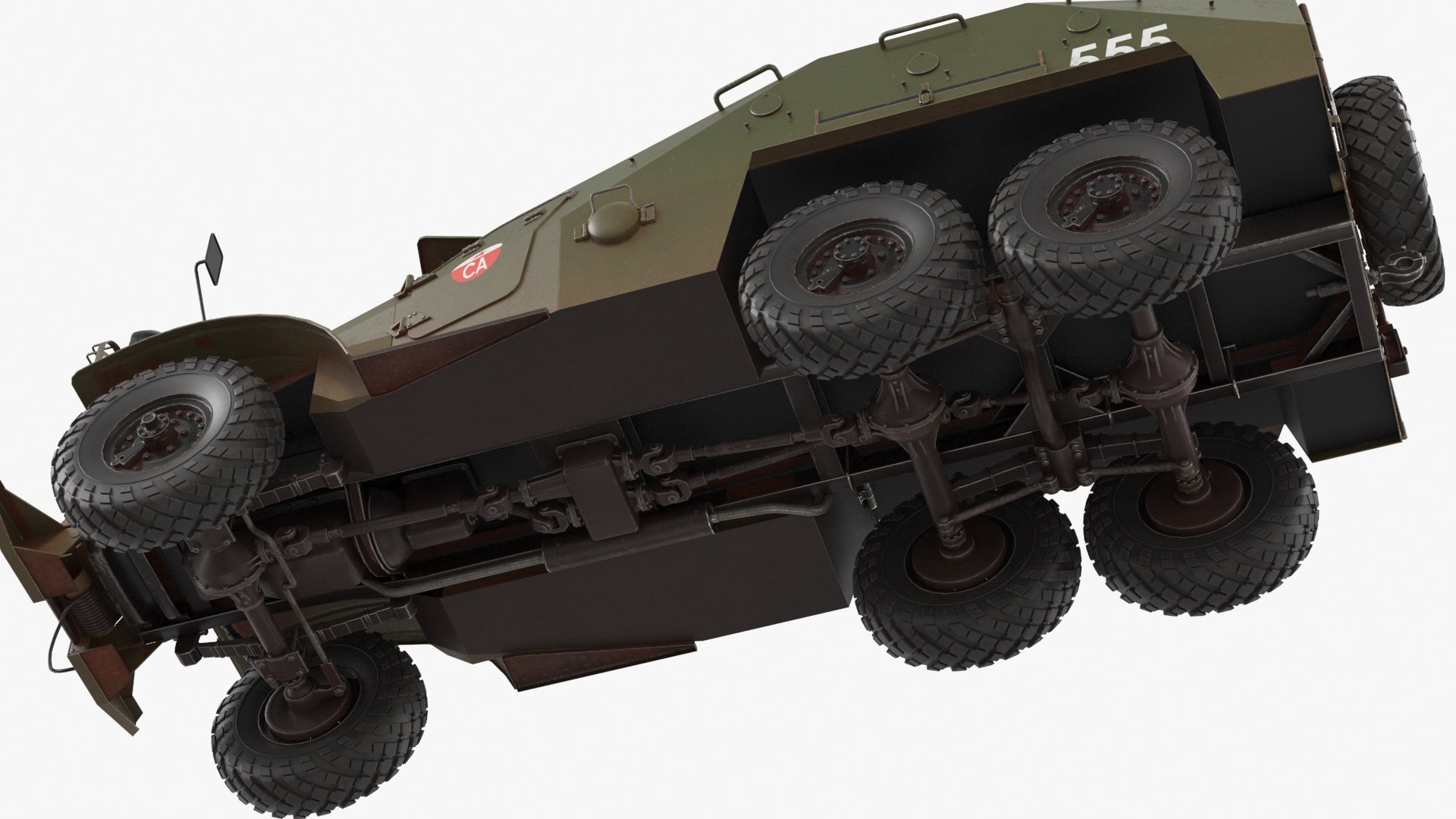 BTR 152 3D Model - TurboSquid 1924522
