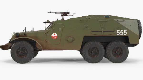 BTR 152 3D model - TurboSquid 1924522