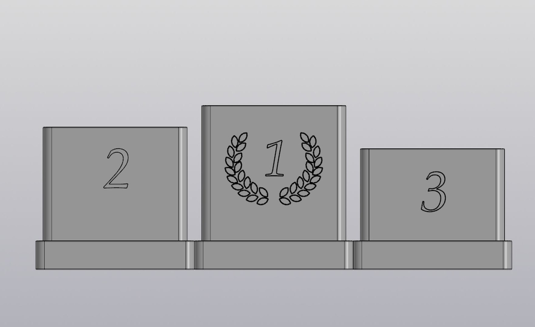3D Prize podium Planter model - TurboSquid 1923418