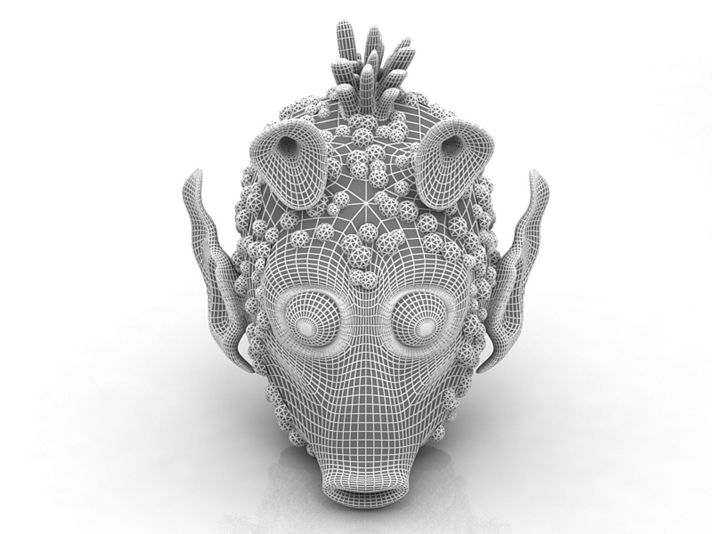 Darth Vader Head Greedo 3D Model - TurboSquid 1616219