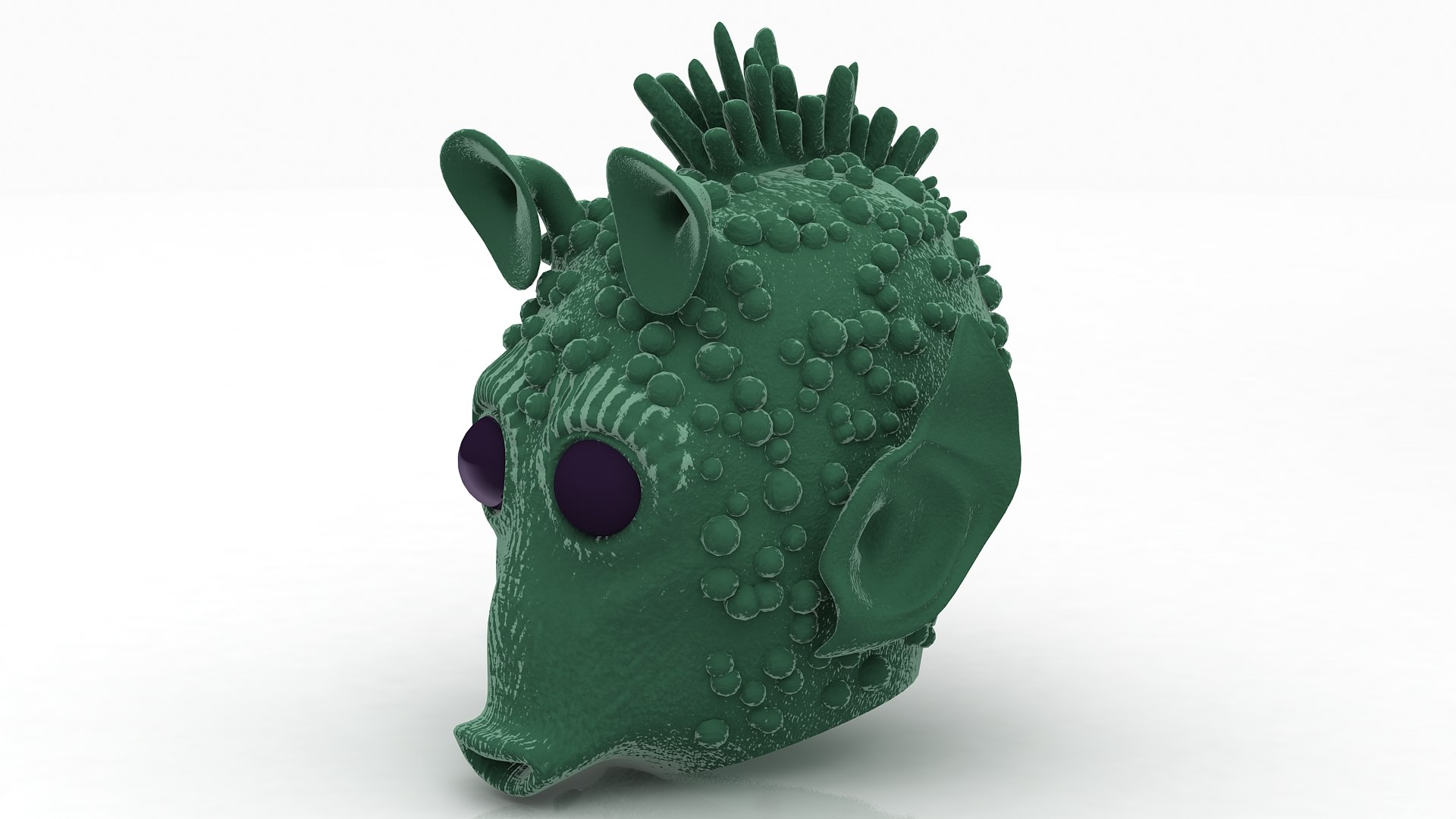 Darth Vader Head Greedo 3D Model - TurboSquid 1616219