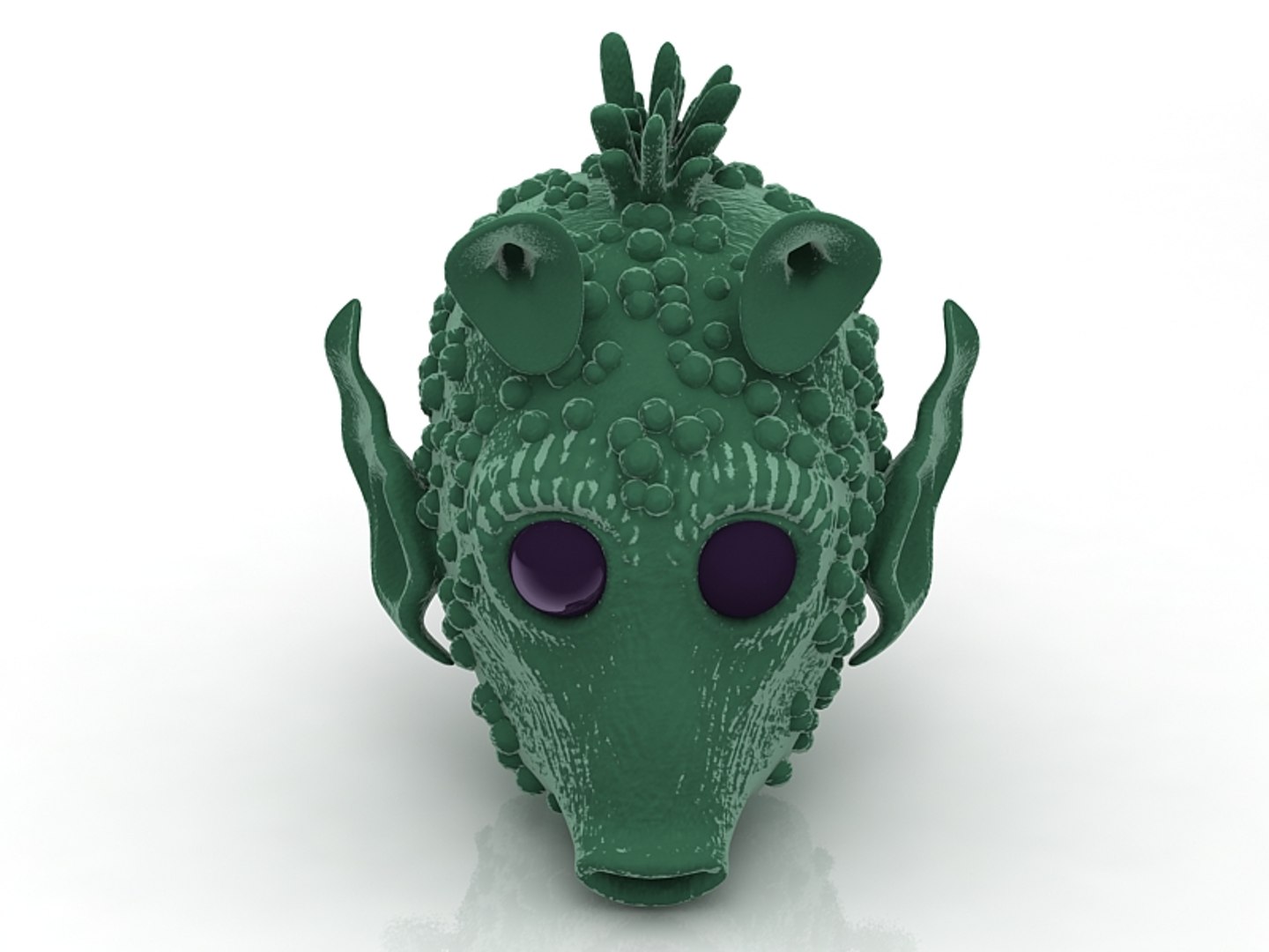 Darth Vader Head Greedo 3D Model - TurboSquid 1616219
