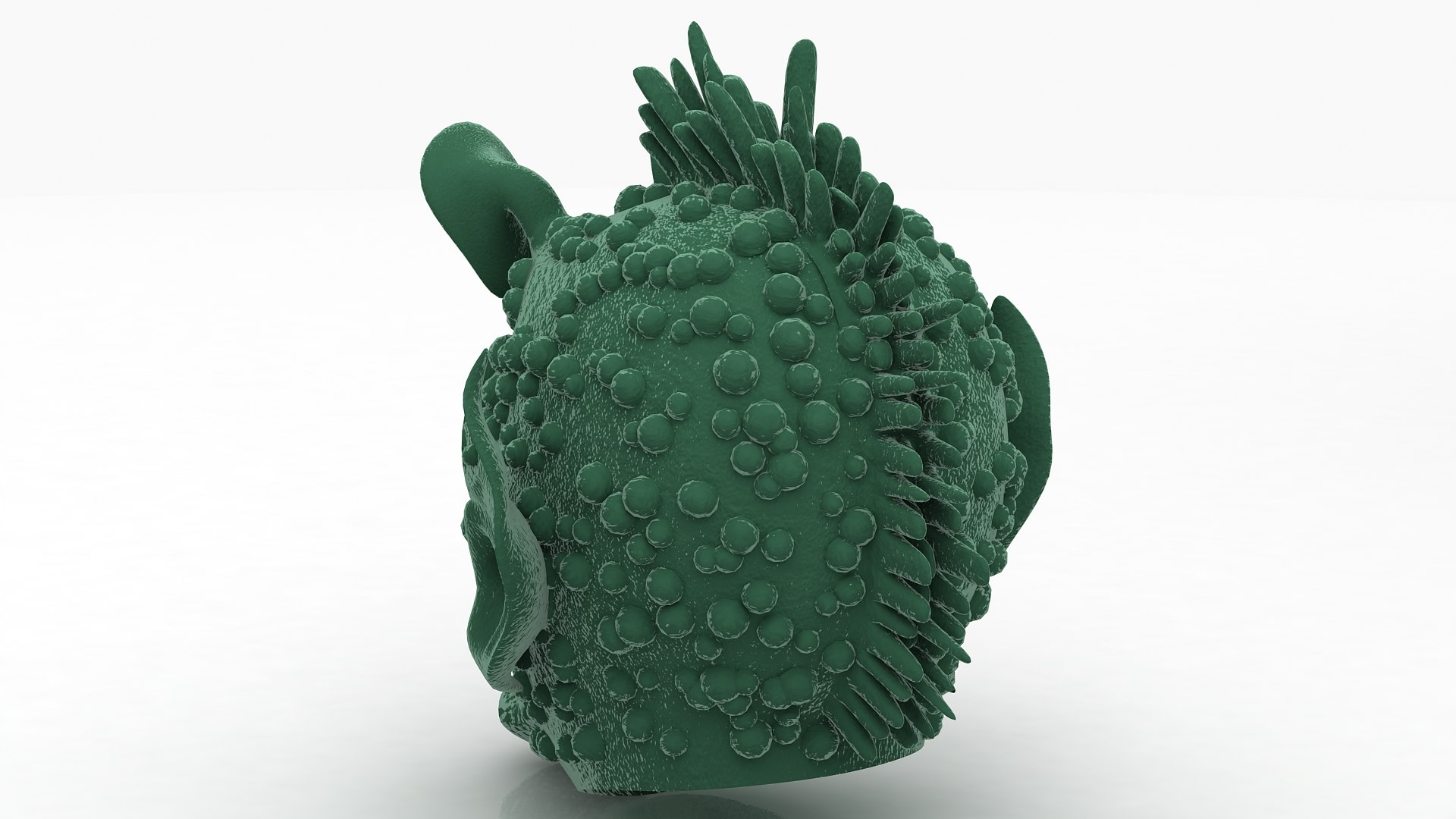 Darth Vader Head Greedo 3D Model - TurboSquid 1616219