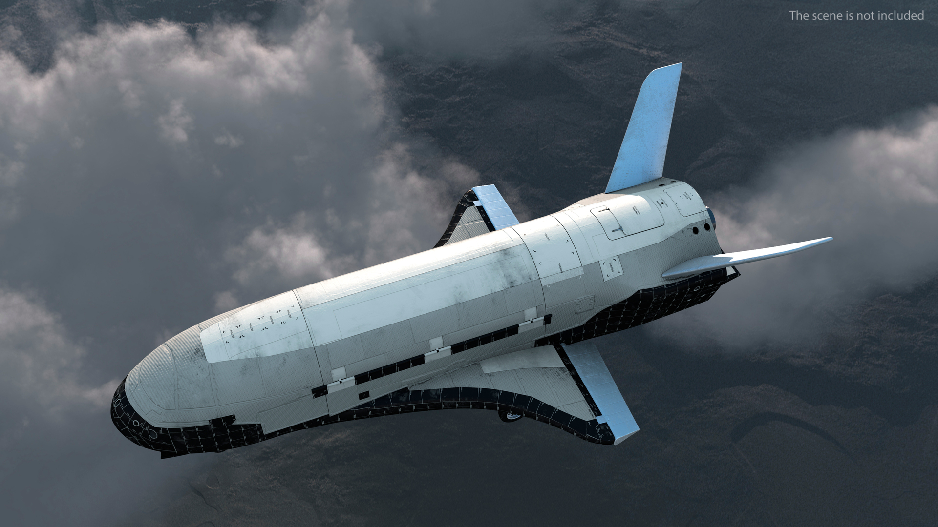 Reusable robotic spacecraft space 3D model - TurboSquid 1608822