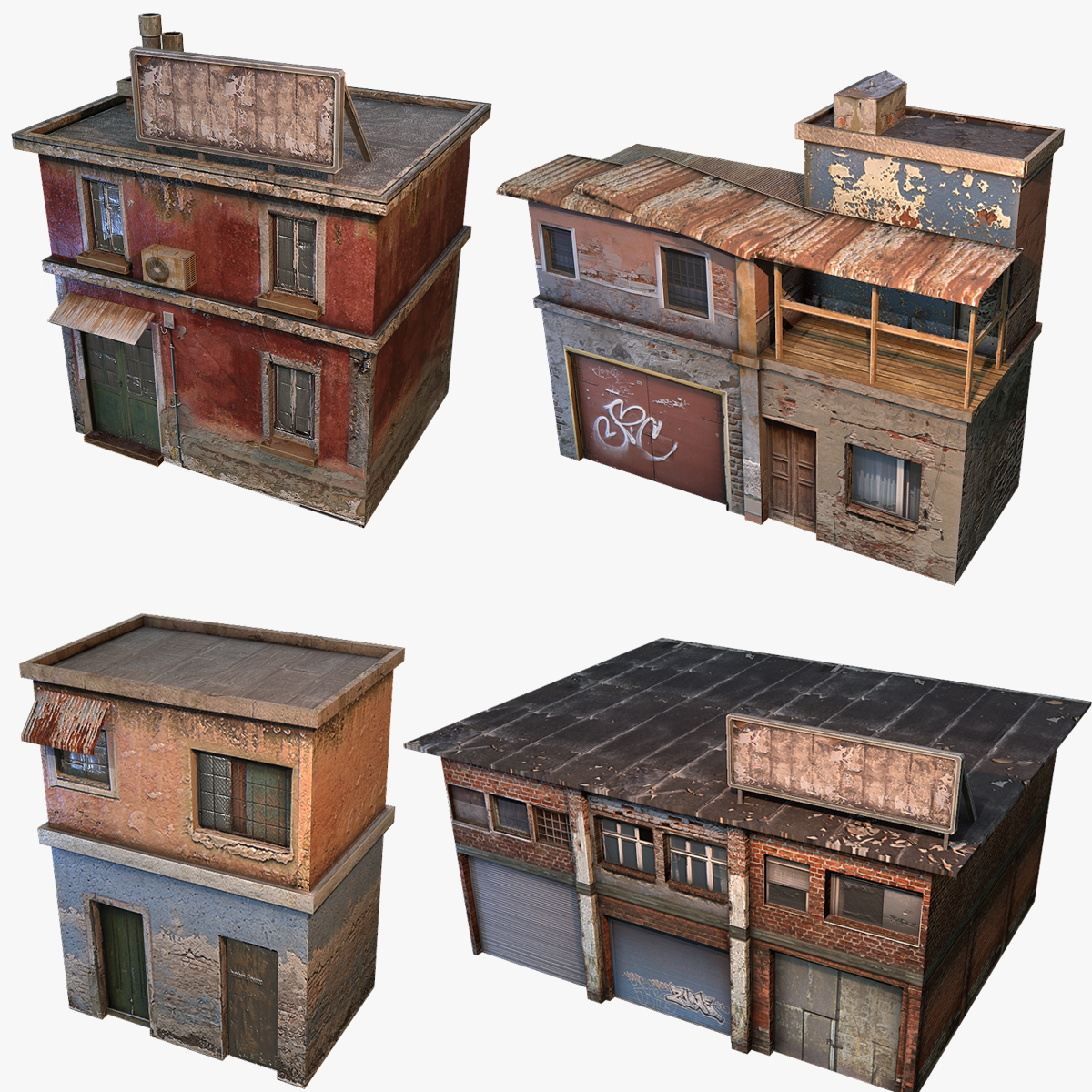 3d house build model