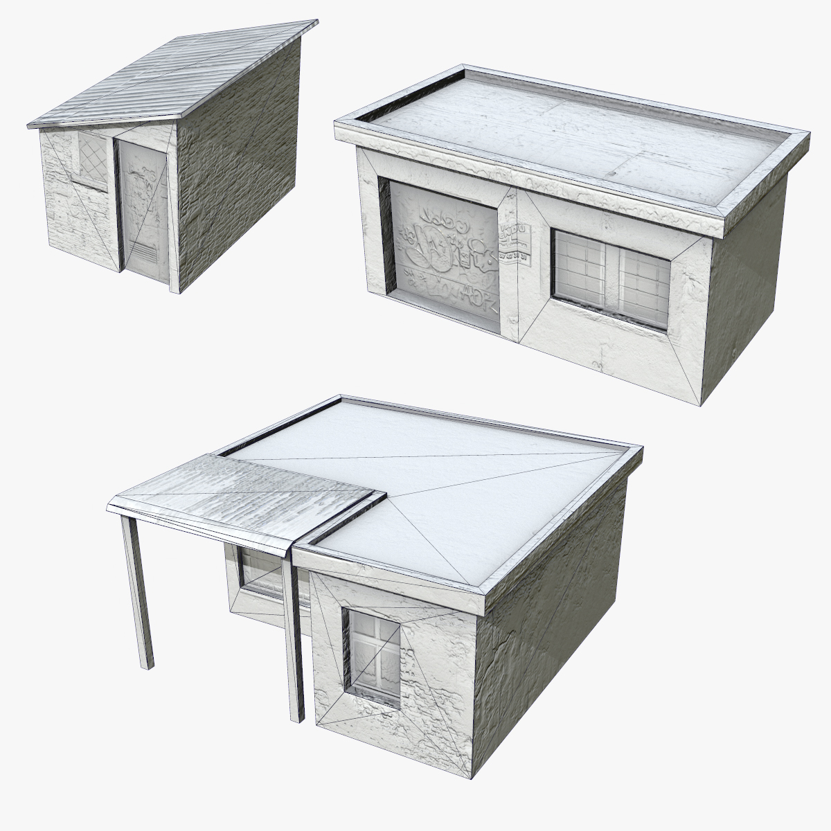 3d house build model