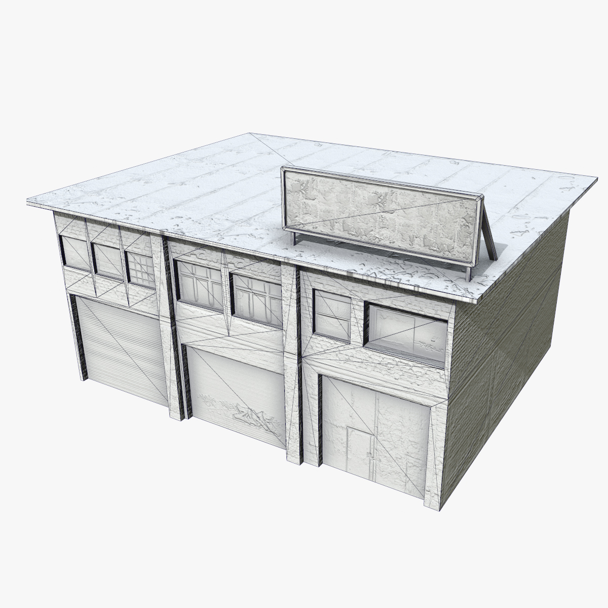 3d house build model