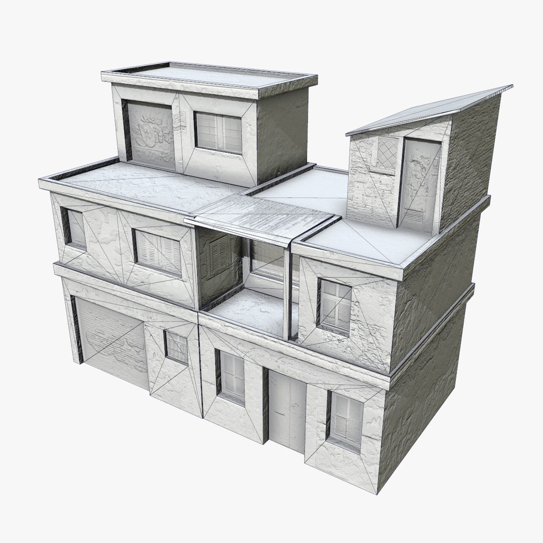 3d House Build Model