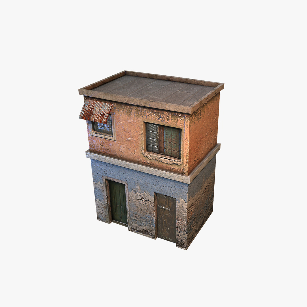 3d house build model