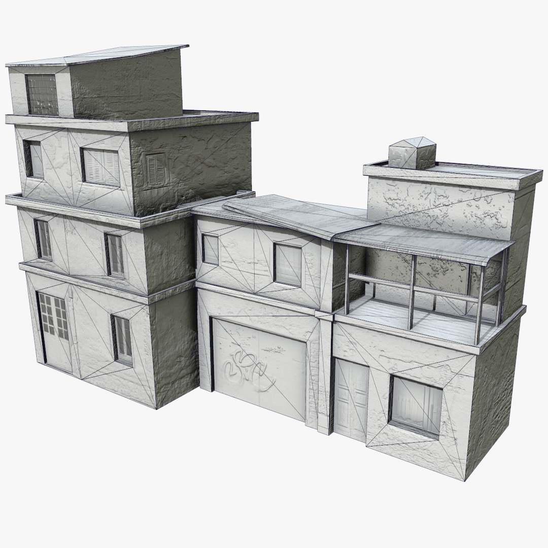 3d house build model