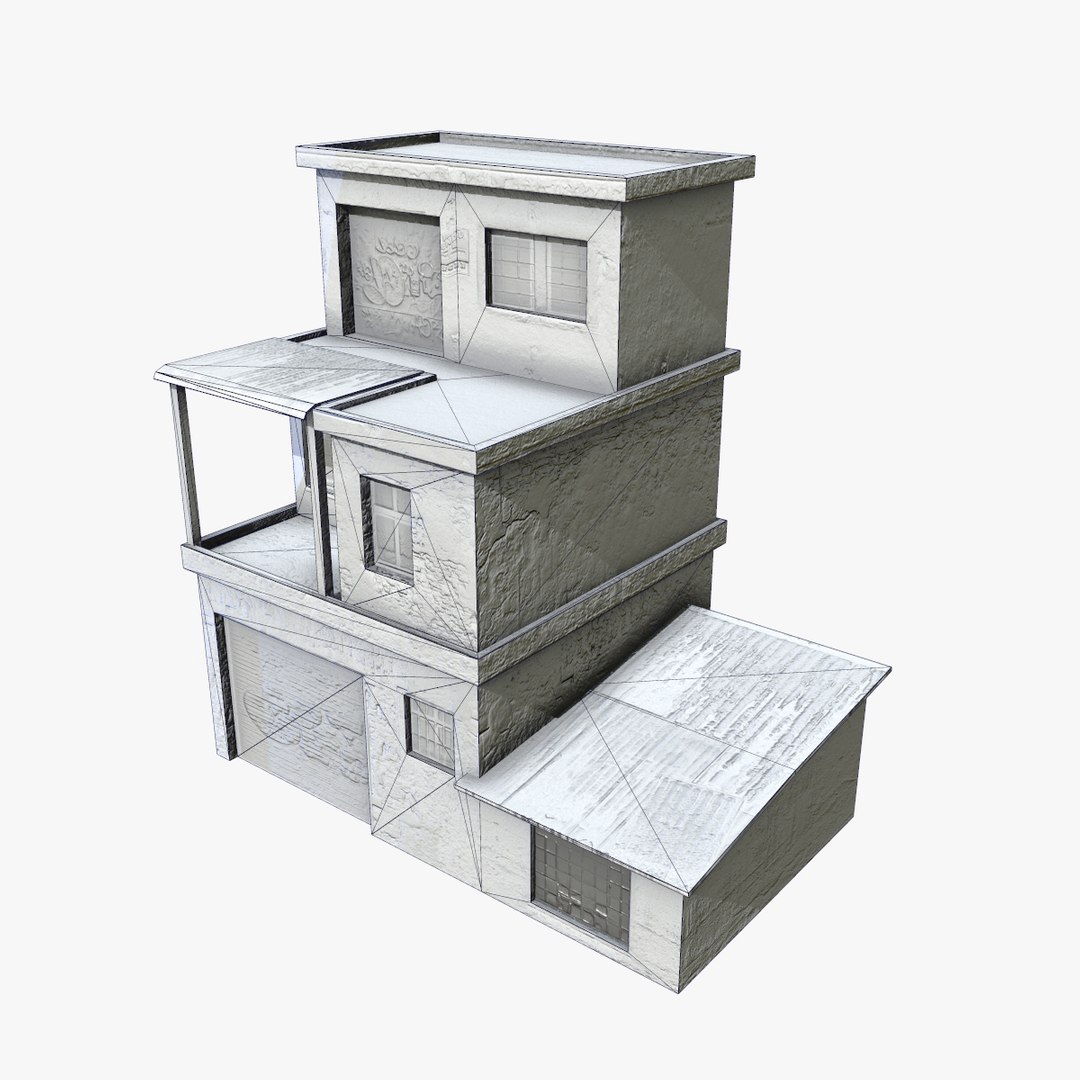 3d House Build Model