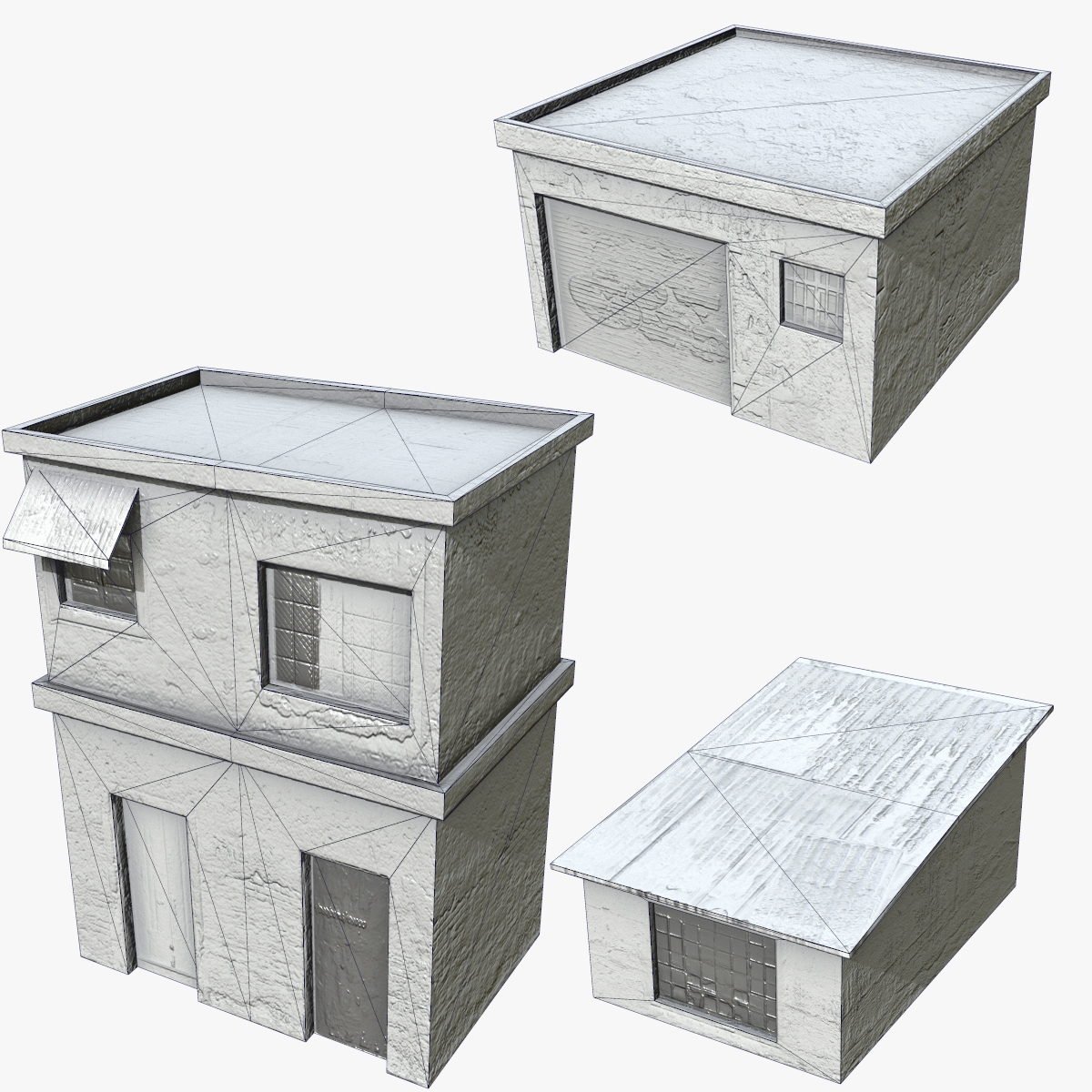 3d house build model