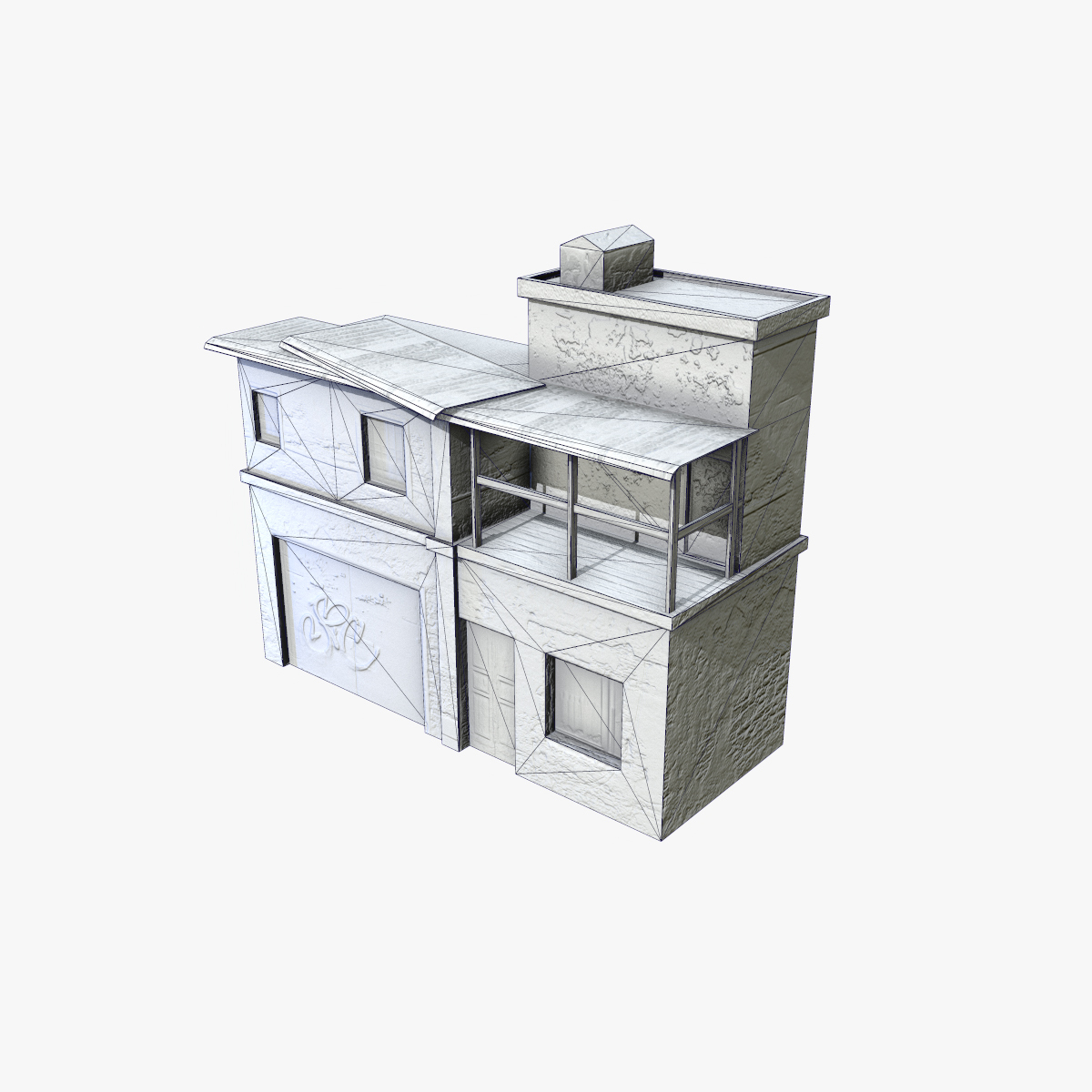 3d house build model