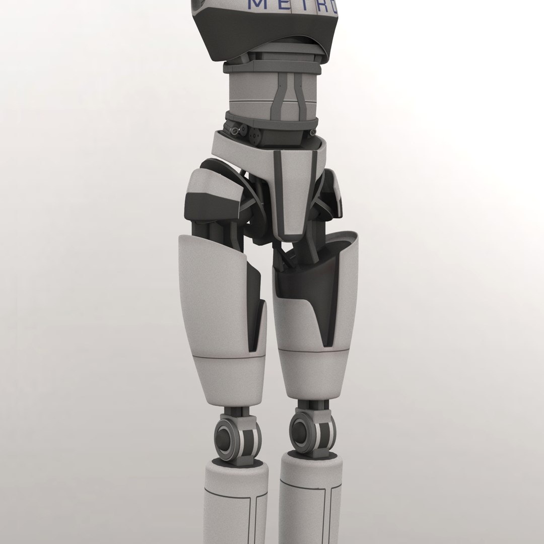 Police Android Robot Model - TurboSquid 1199100