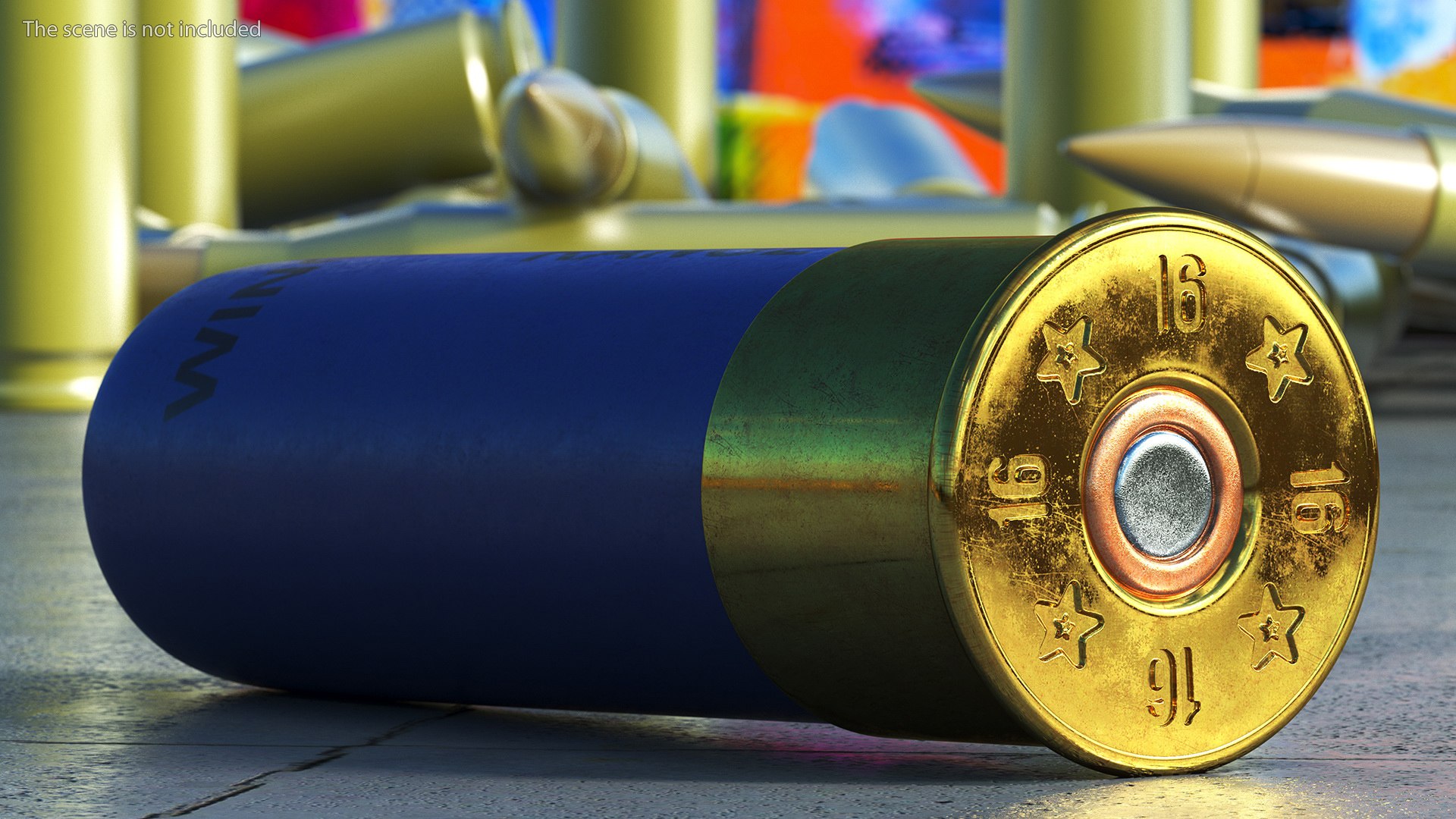 3D Shotgun Slug Shell - TurboSquid 2138045