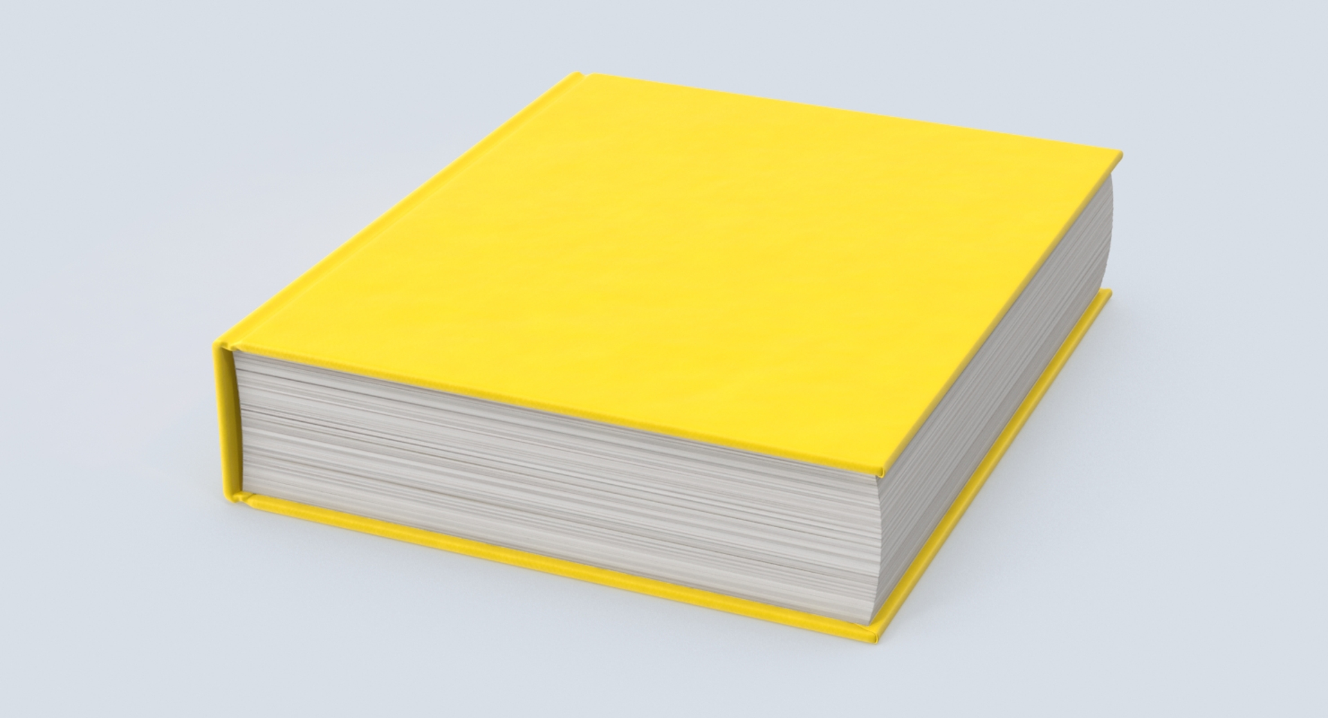 3d Model Book Closed