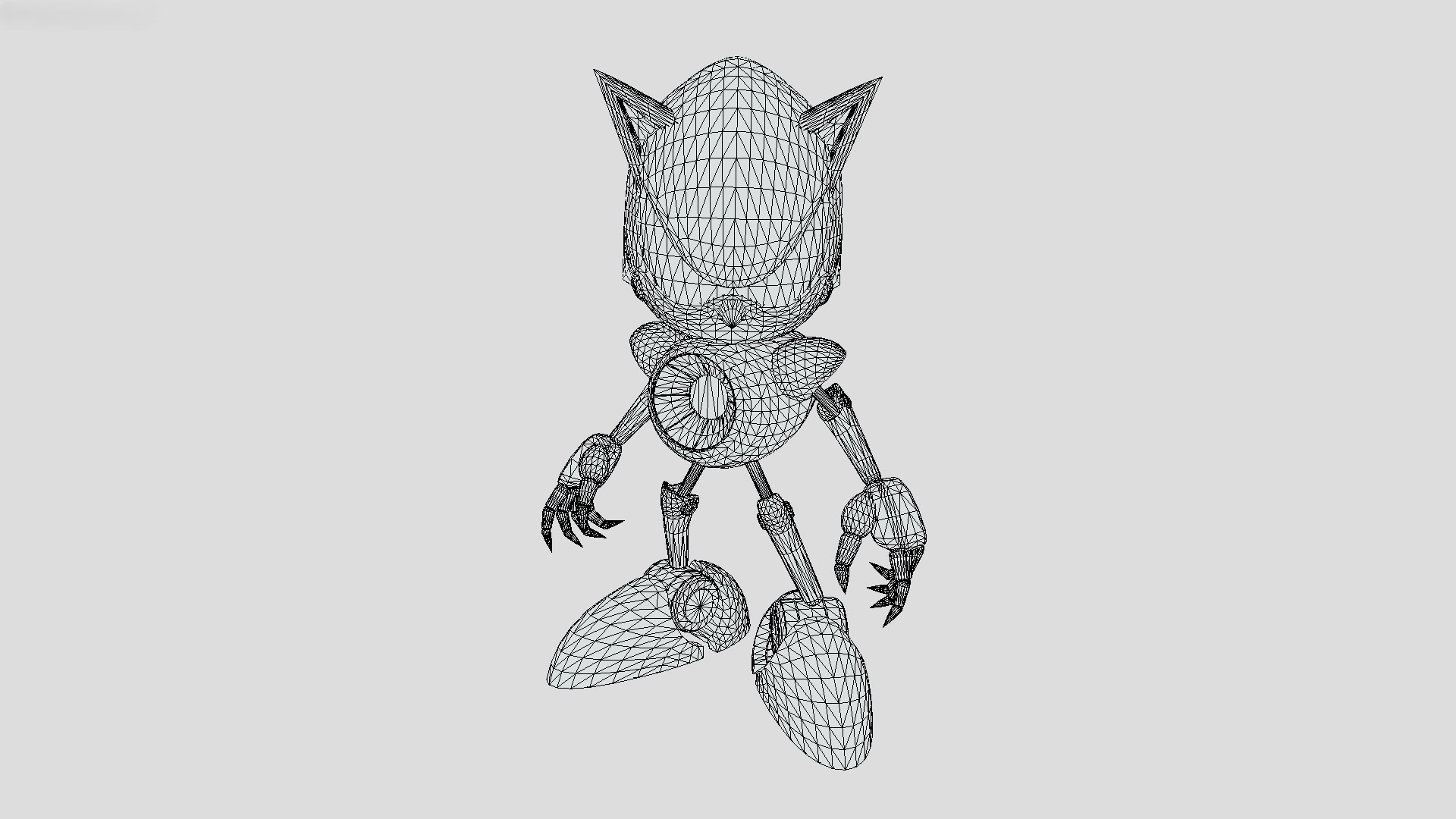 Classic Metal Sonic - Animation - Sonic CD Model - TurboSquid 2355601