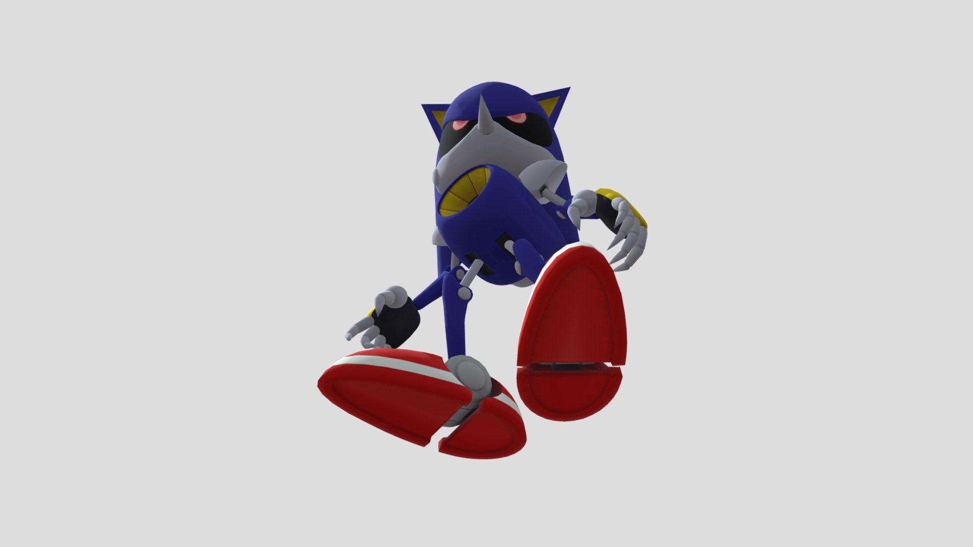 Classic Metal Sonic - Animation - Sonic CD Model - TurboSquid 2355601