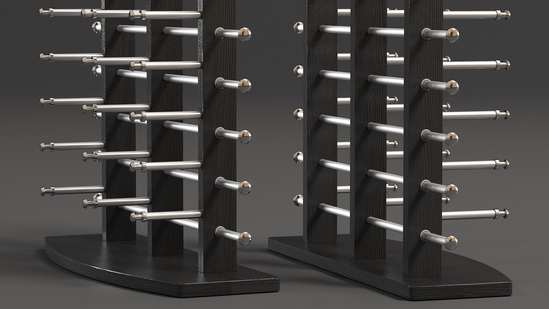 3D Glasses Display Stand Black - TurboSquid 1997562