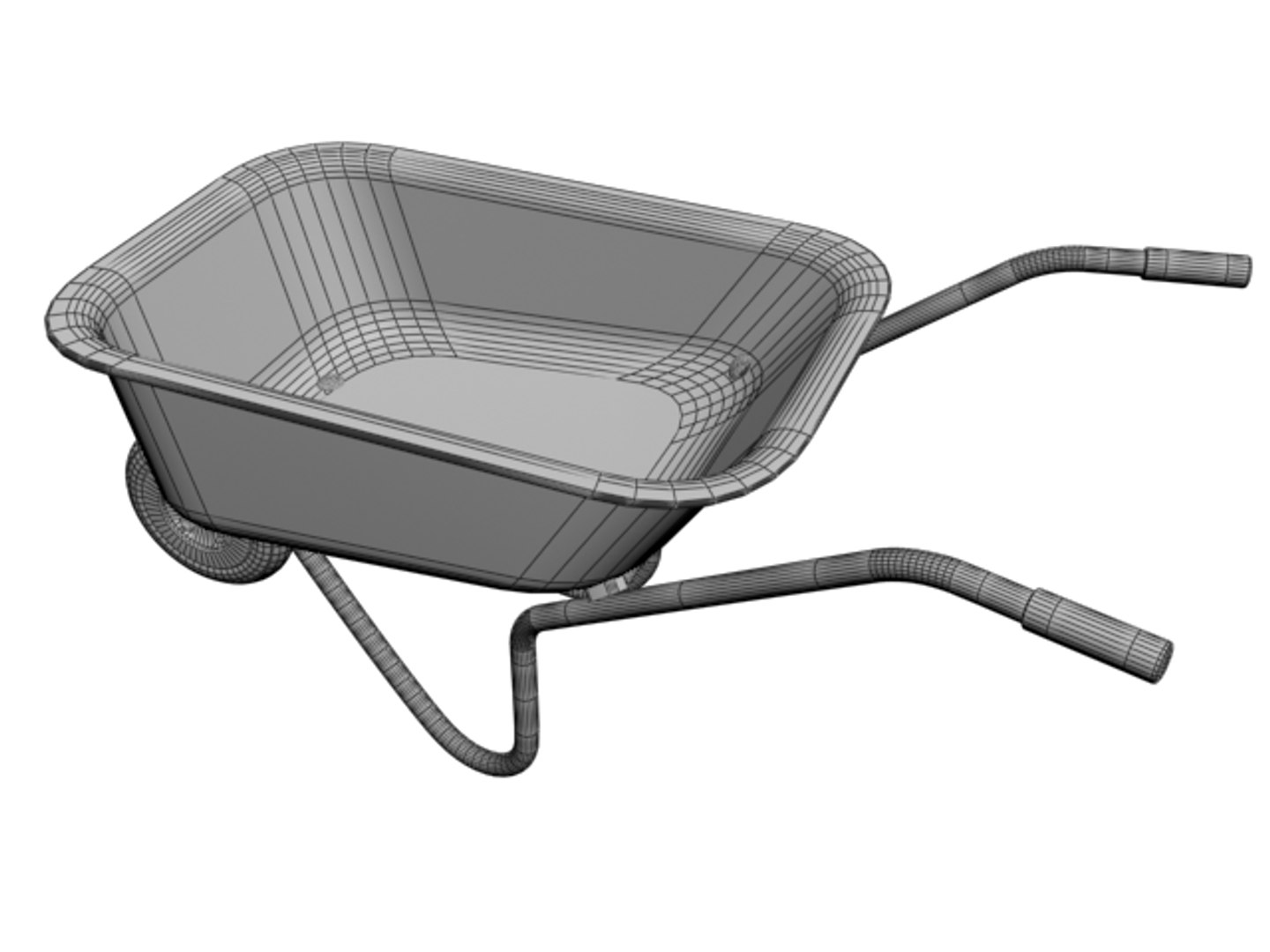 3D Model Wheelbarrow - TurboSquid 1578374