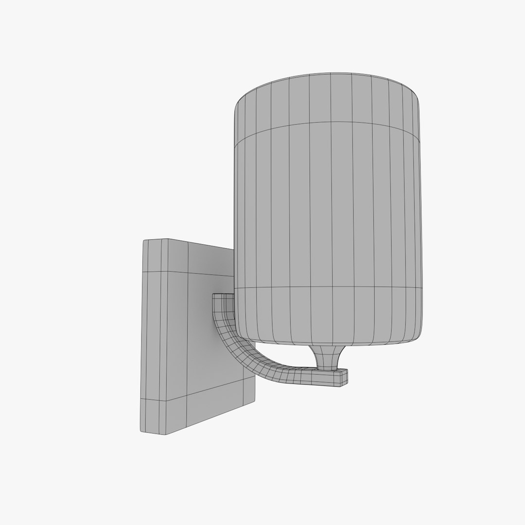 3d wall lamp sconce model