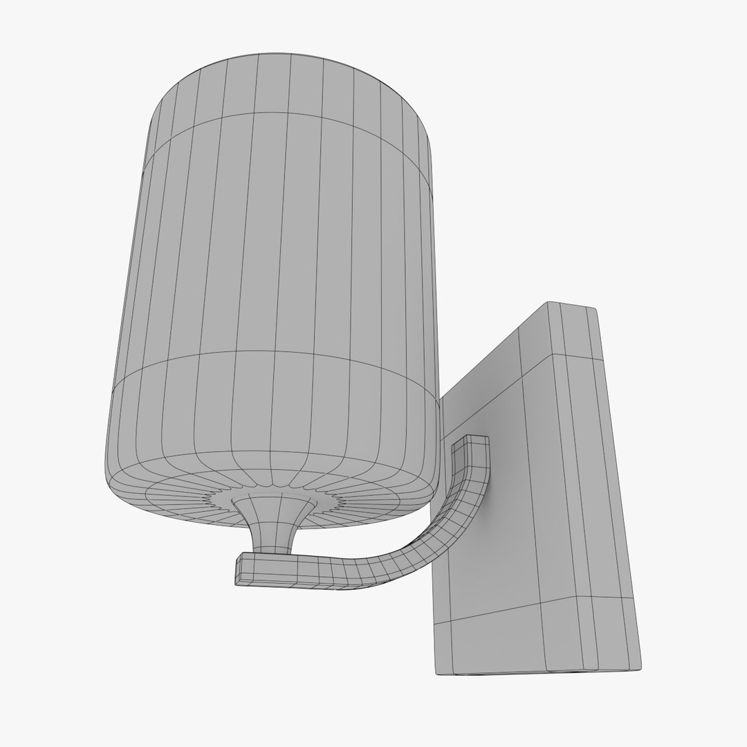 3d wall lamp sconce model