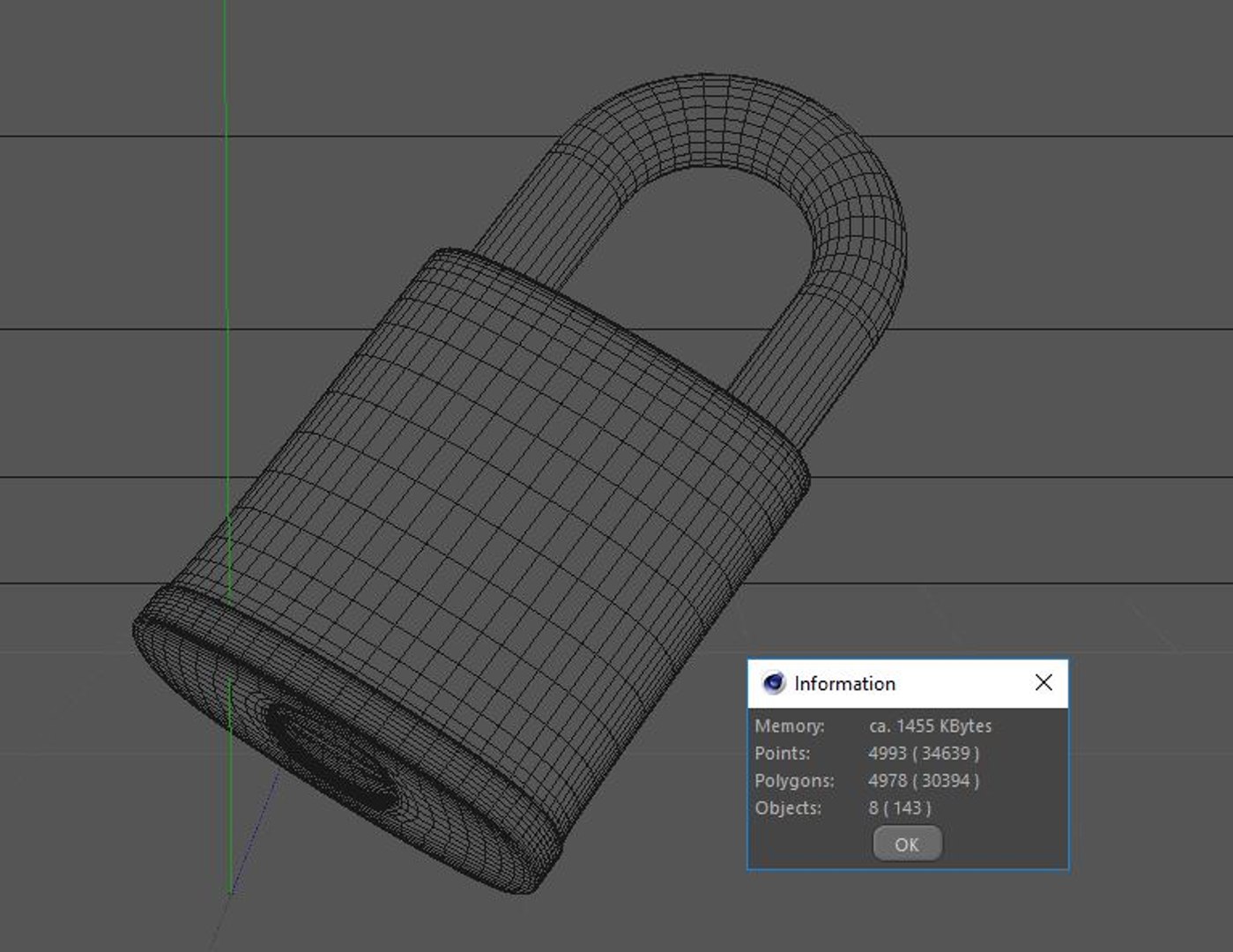 3D Model Lock Padlock - TurboSquid 1529818