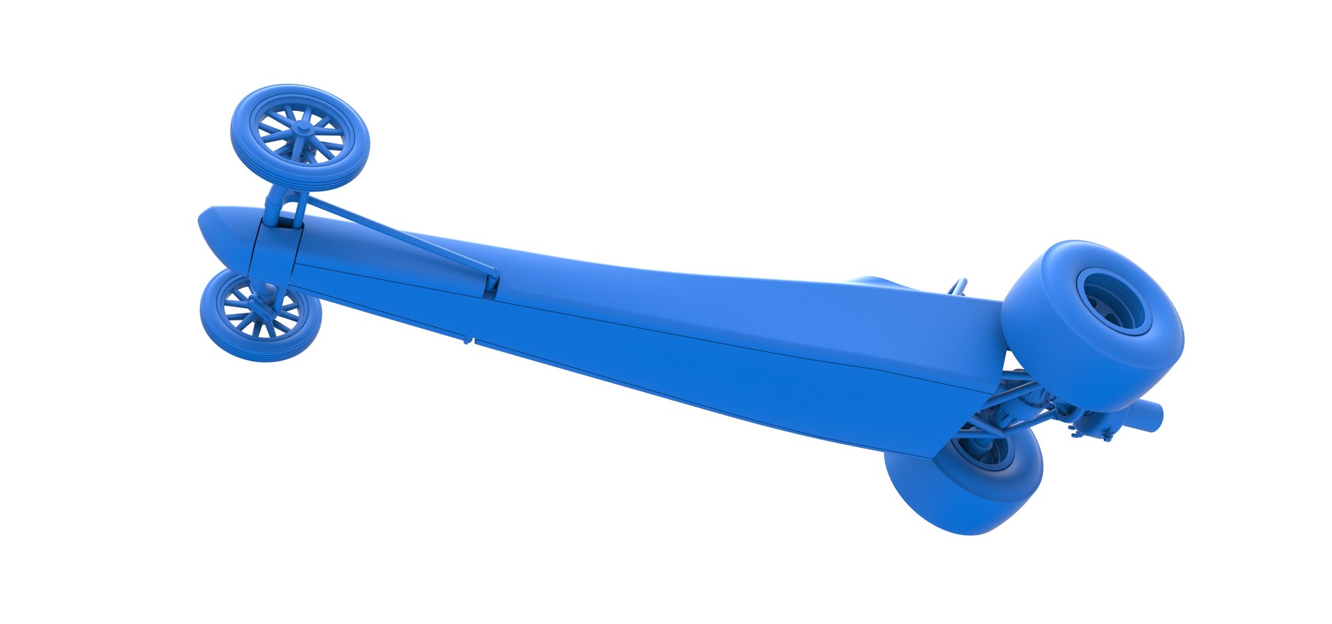 3D Diecast Dragster With Turbo Drag Axle Scale 1 To 25 - TurboSquid 2133850