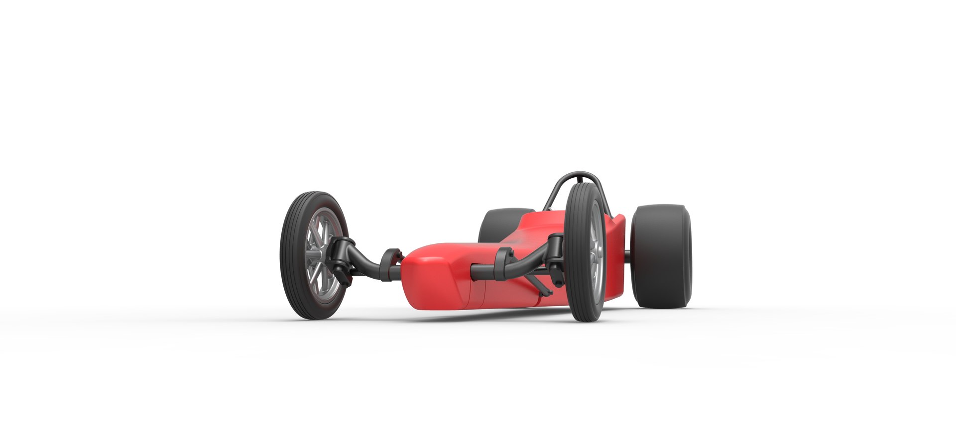 3D Diecast Dragster With Turbo Drag Axle Scale 1 To 25 - TurboSquid 2133850