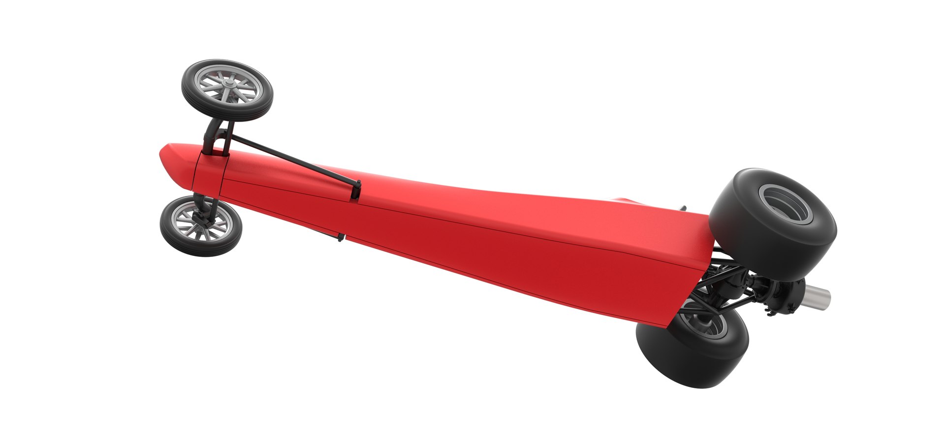 3D Diecast Dragster With Turbo Drag Axle Scale 1 To 25 - TurboSquid 2133850