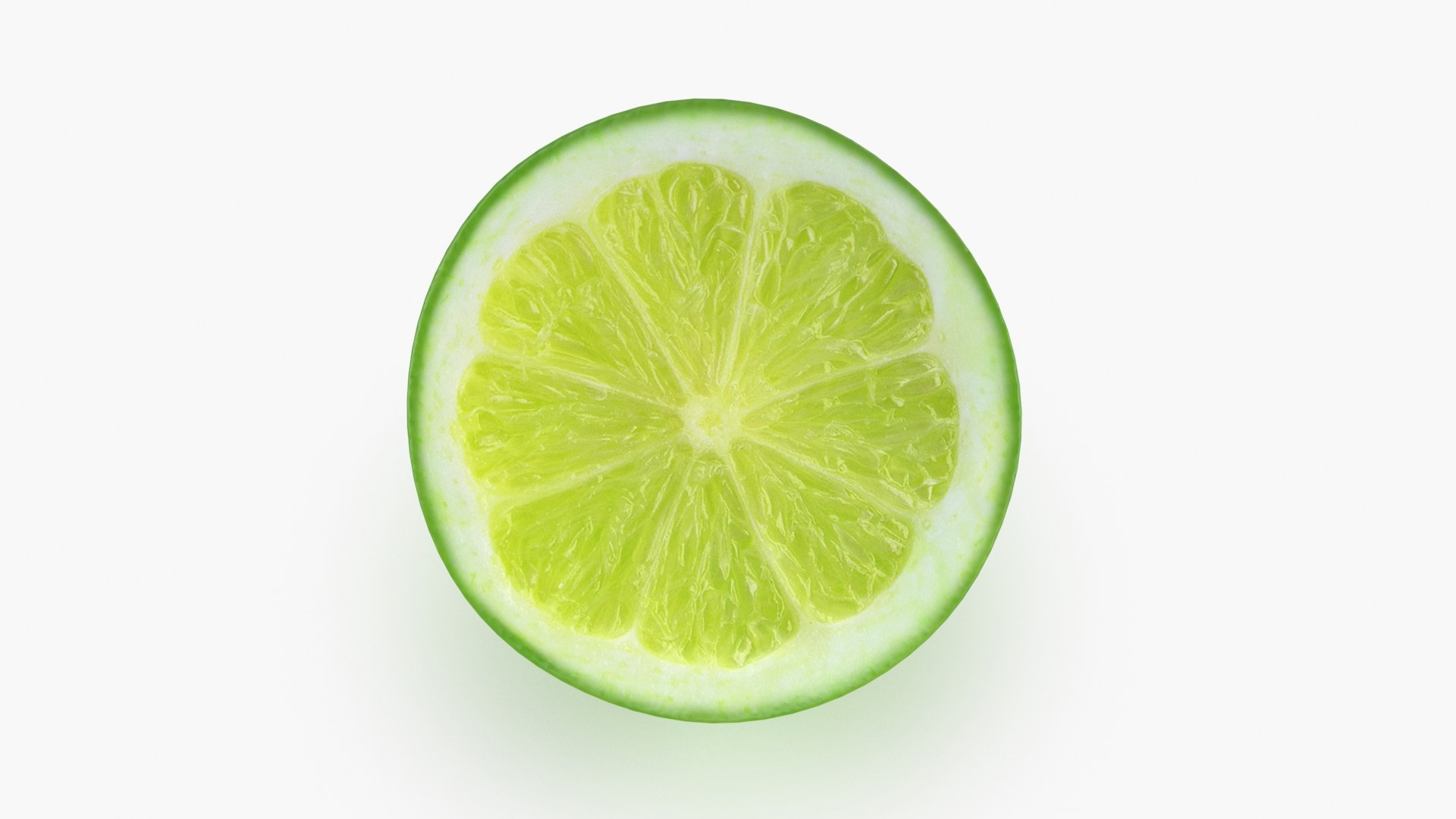3D Lime Half - TurboSquid 1989150