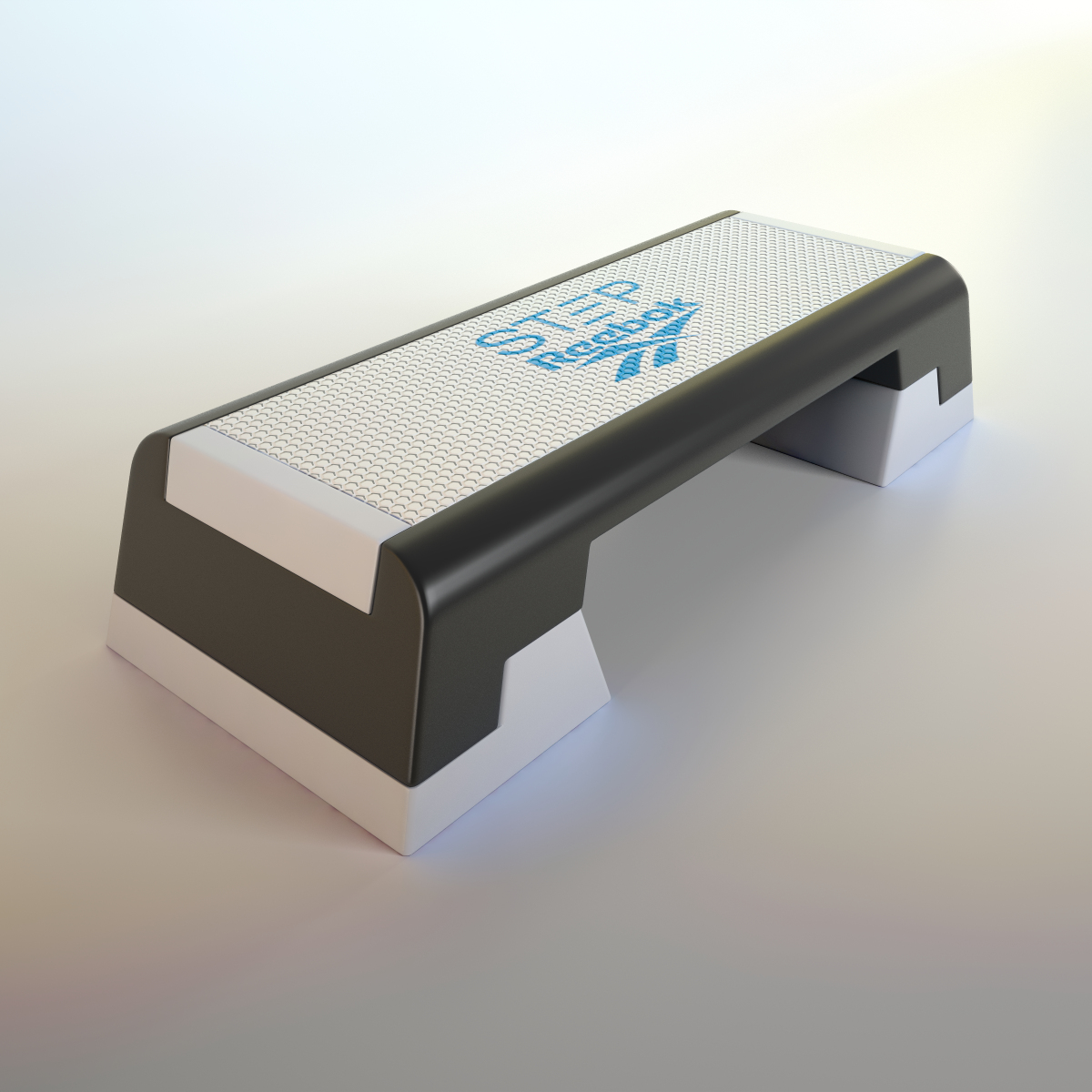 3d model reebok step exercise