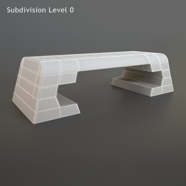 3d model reebok step exercise