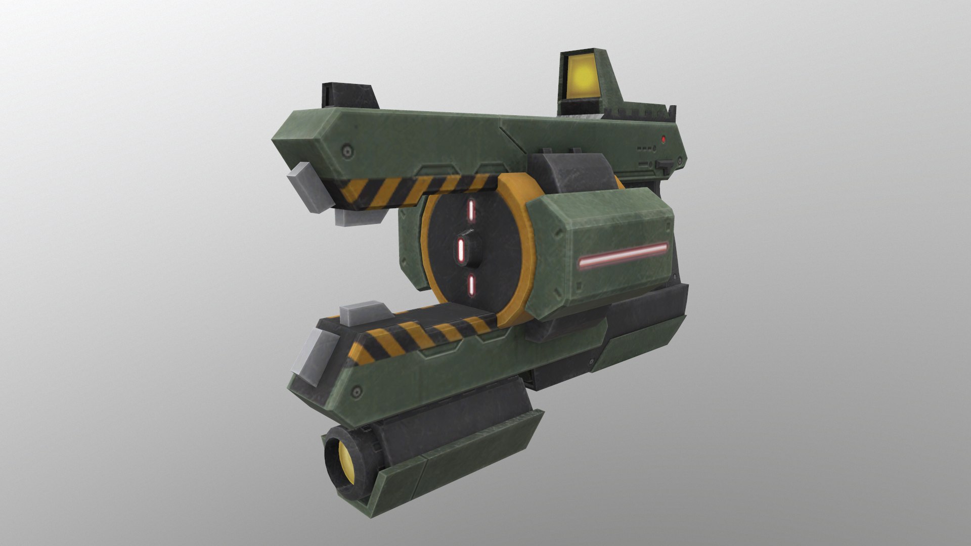 3D Energy Gun Level 2 Model - TurboSquid 2186796
