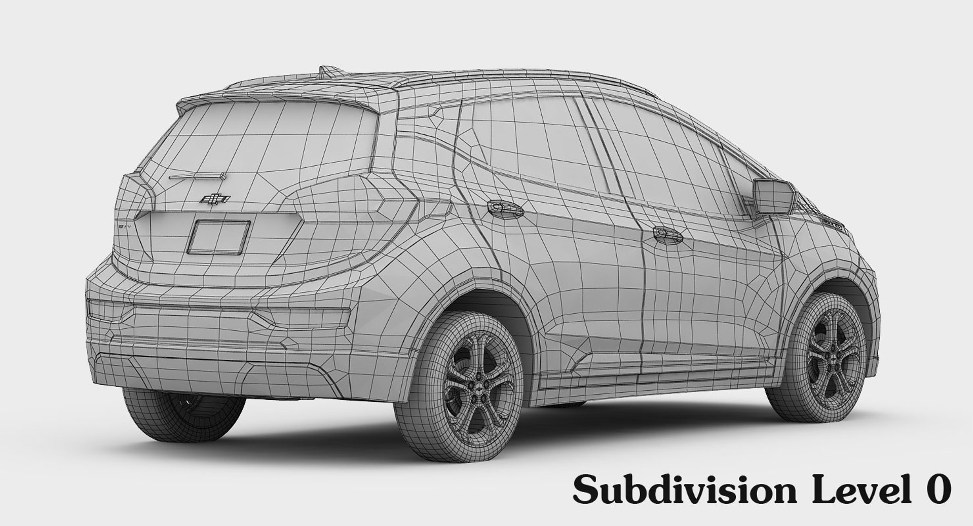 Chevrolet Bolt 3d Max