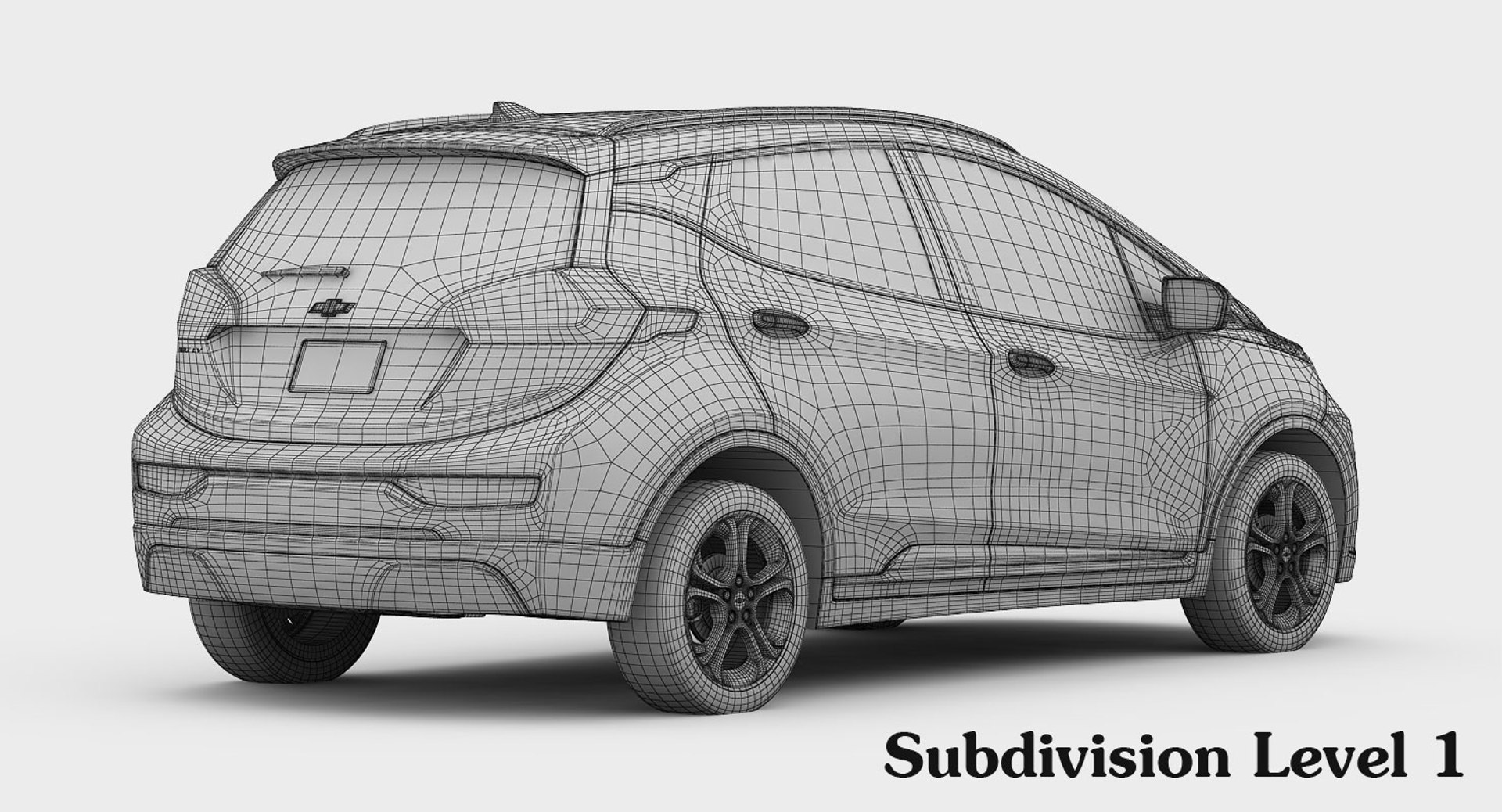 Chevrolet Bolt 3d Max