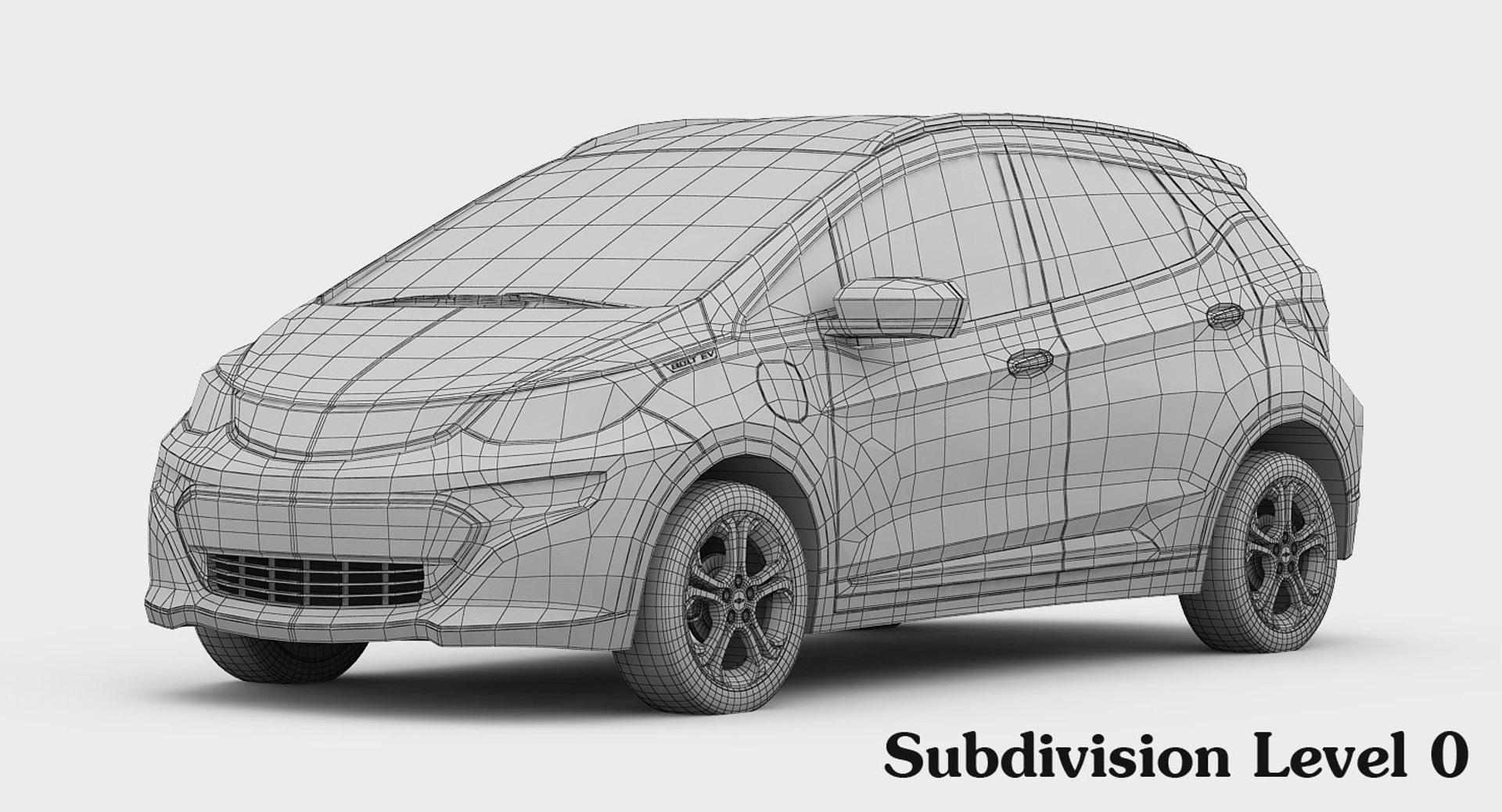Chevrolet Bolt 3d Max