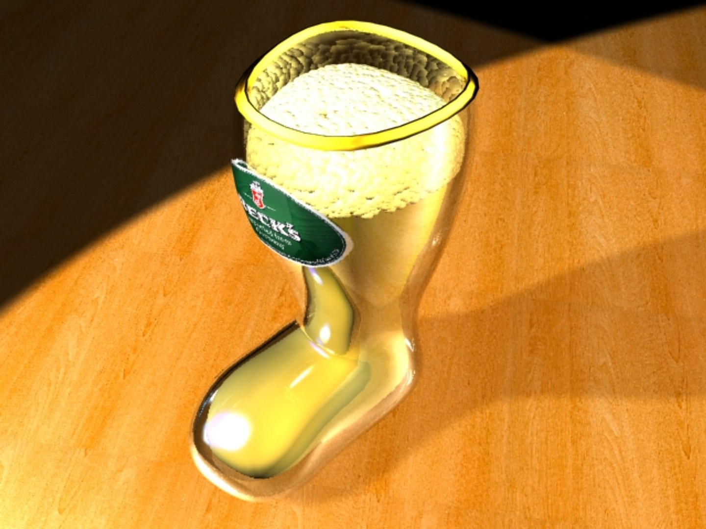 3d Max Tankard Beer Boot