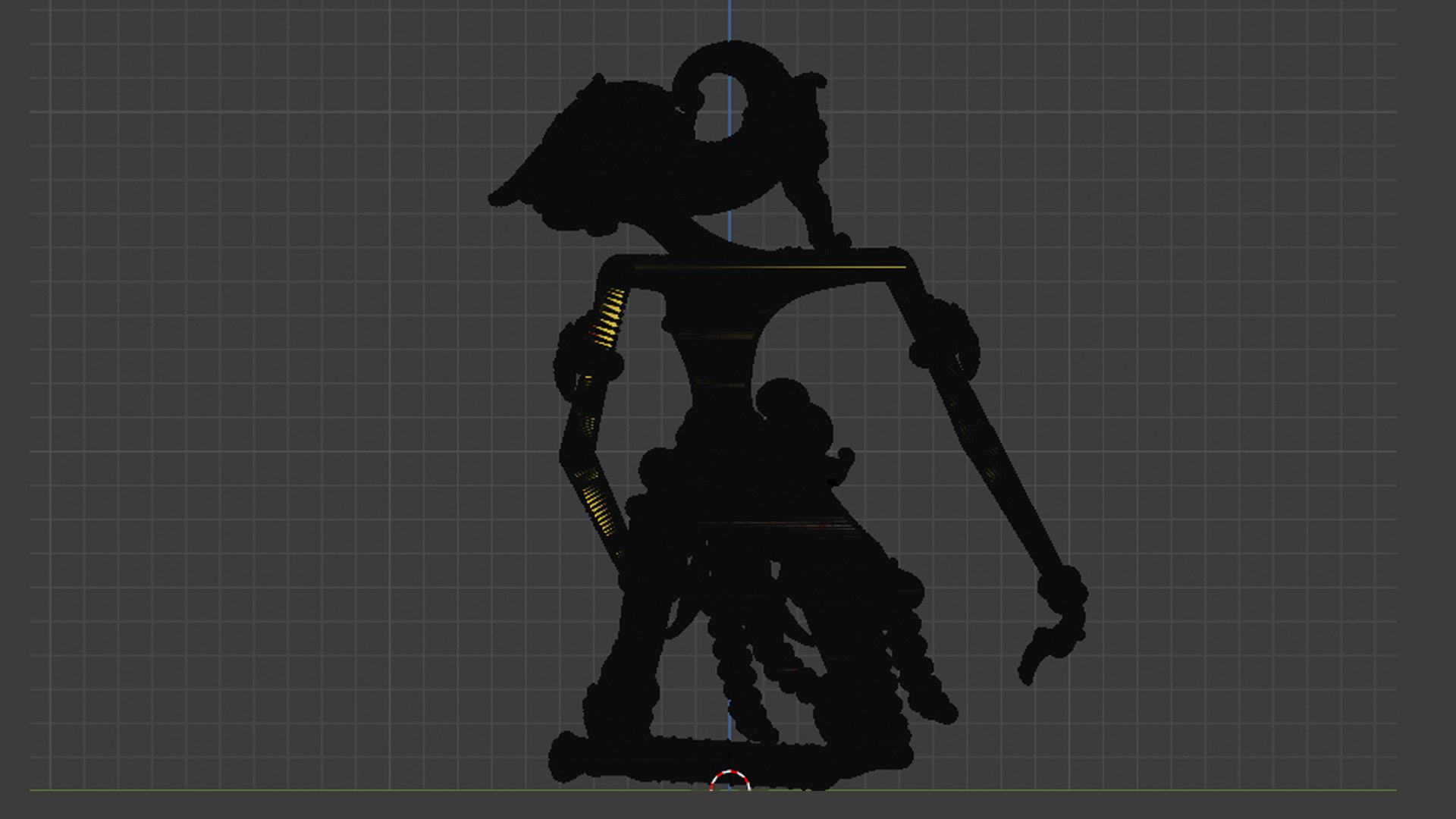 3D Model Wayang Kulit Setyaki - TurboSquid 2268424