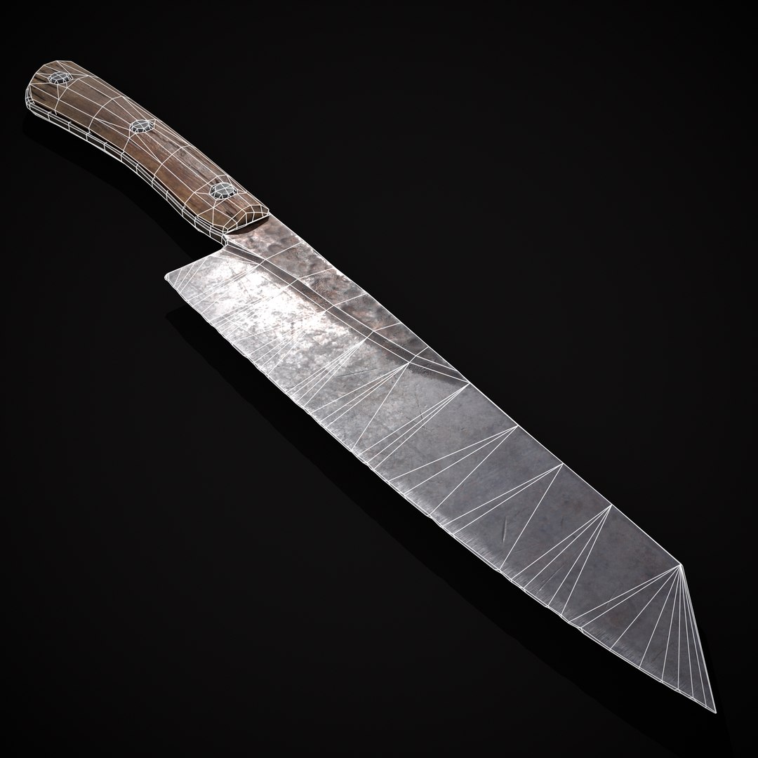 Household Knives Set 3D Model - TurboSquid 2320796
