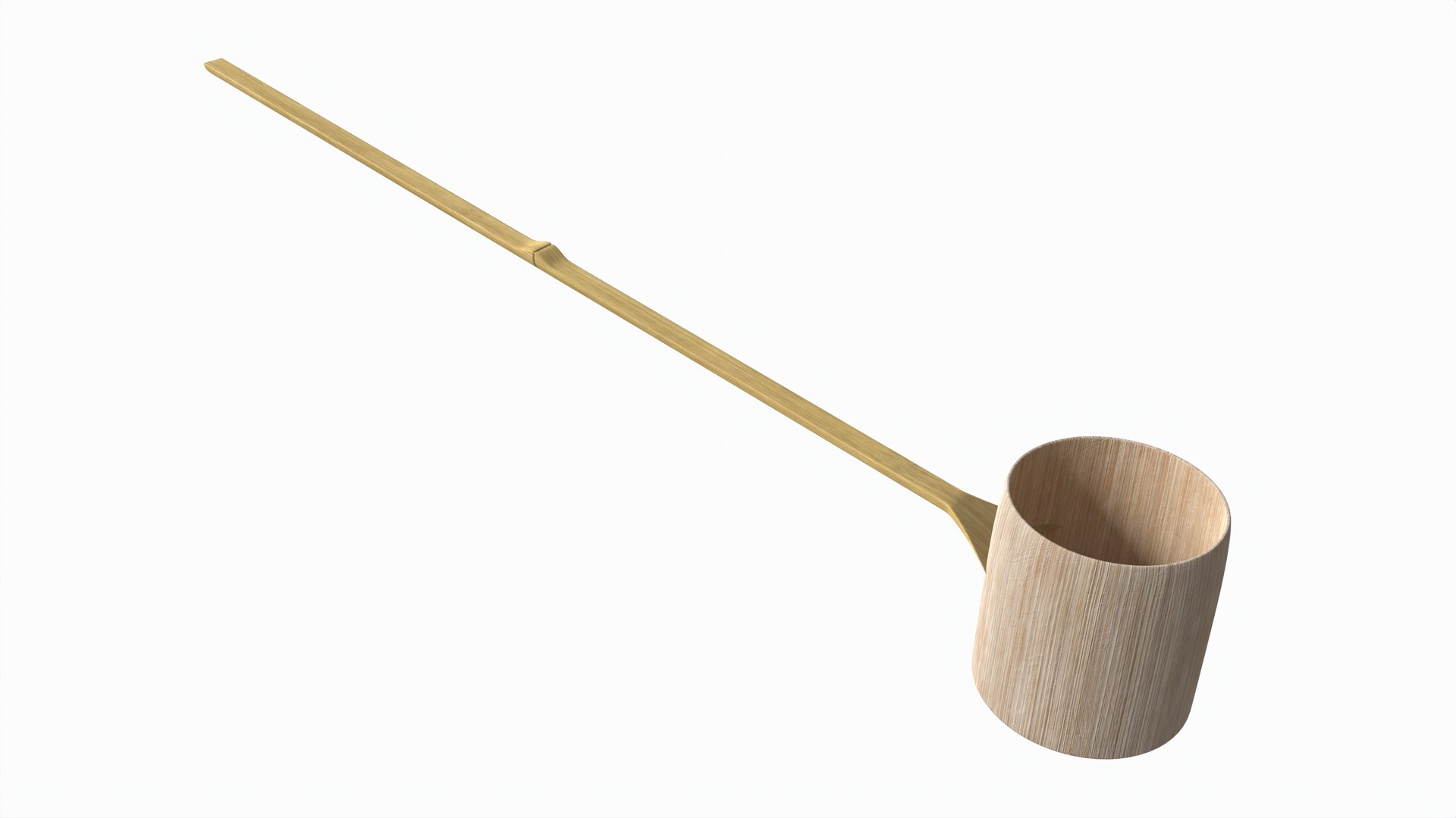 3D Japanese Ladle For Tea Ceremony Model - TurboSquid 2133113