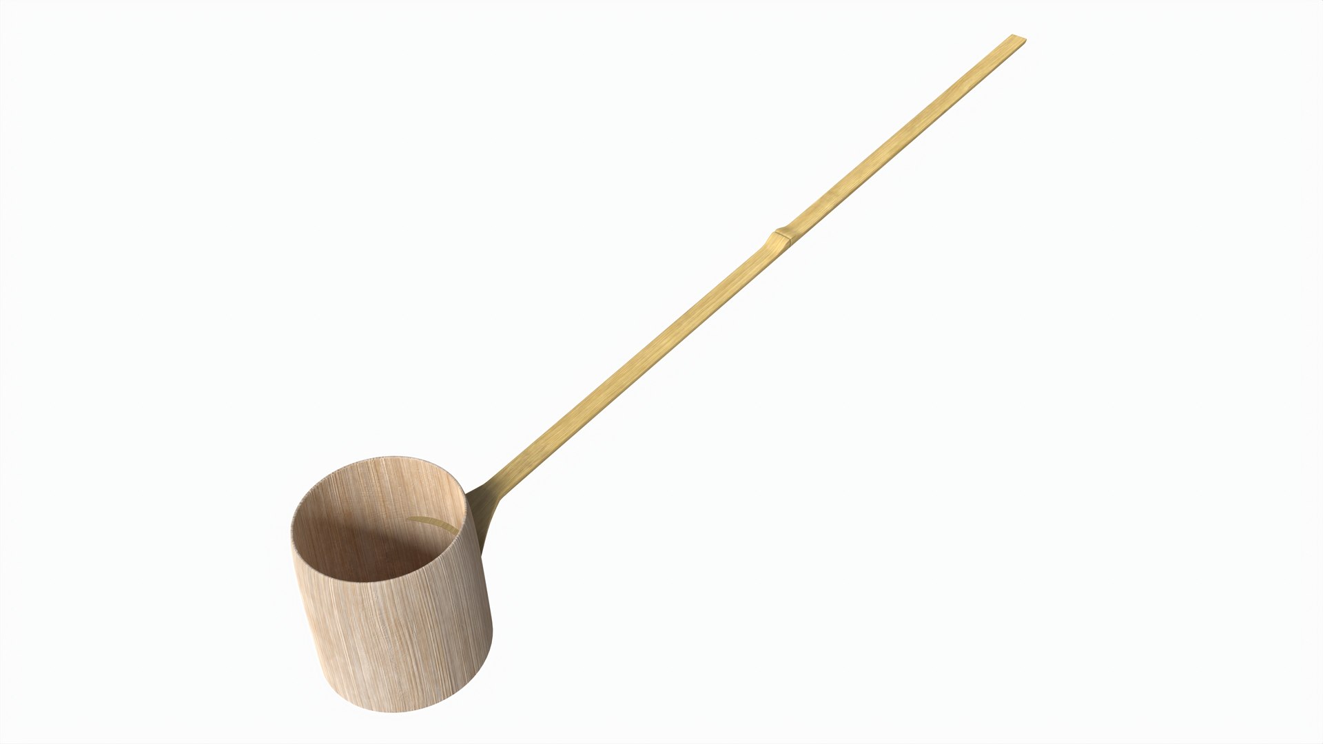 3D Japanese Ladle For Tea Ceremony Model - TurboSquid 2133113