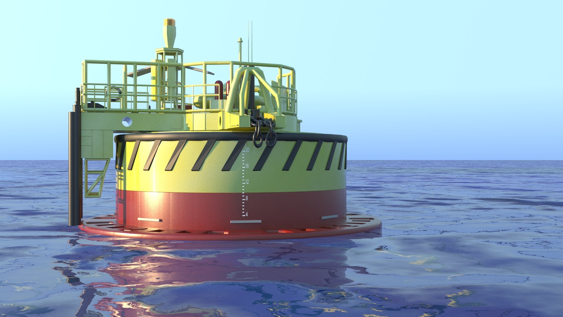 SPM Buoy 3D Model - TurboSquid 1829021