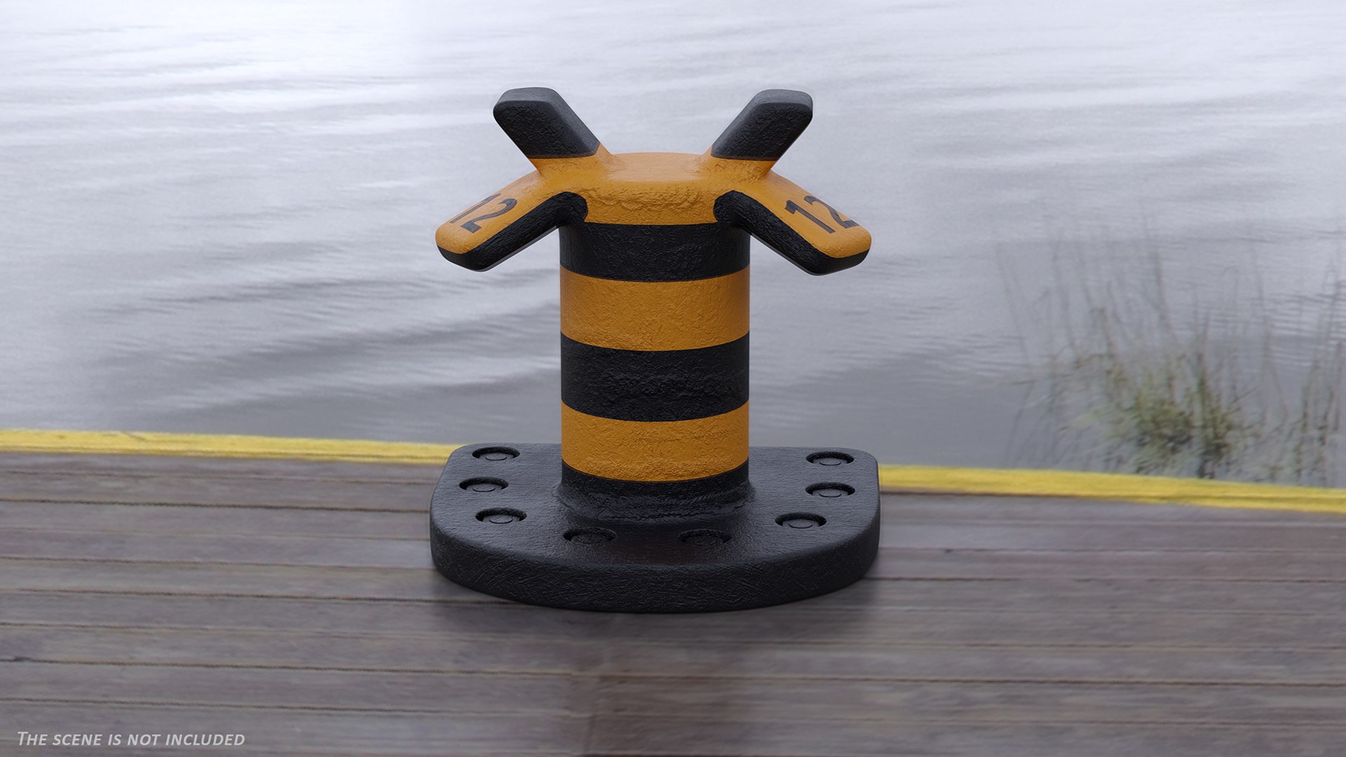 3D Mooring Bollards Collection - TurboSquid 1949127