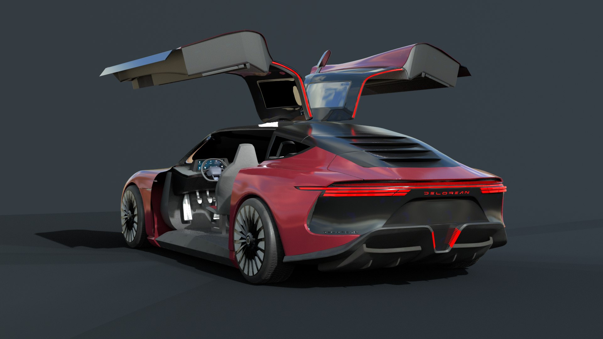 3D Delorean Alpha 5 Rigged - TurboSquid 2150110